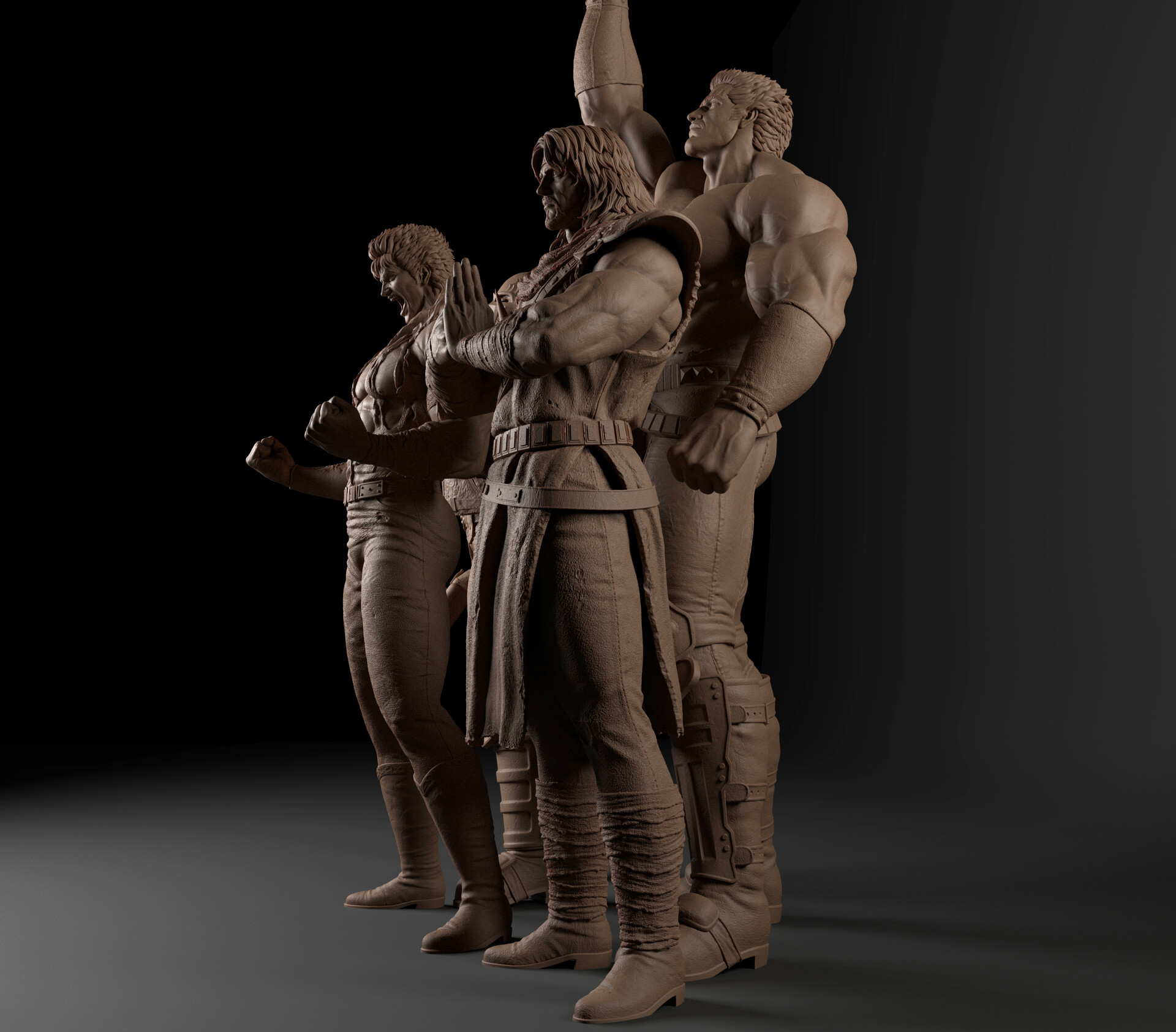 Ed Pantera - Fist of the North Star 4 brothers