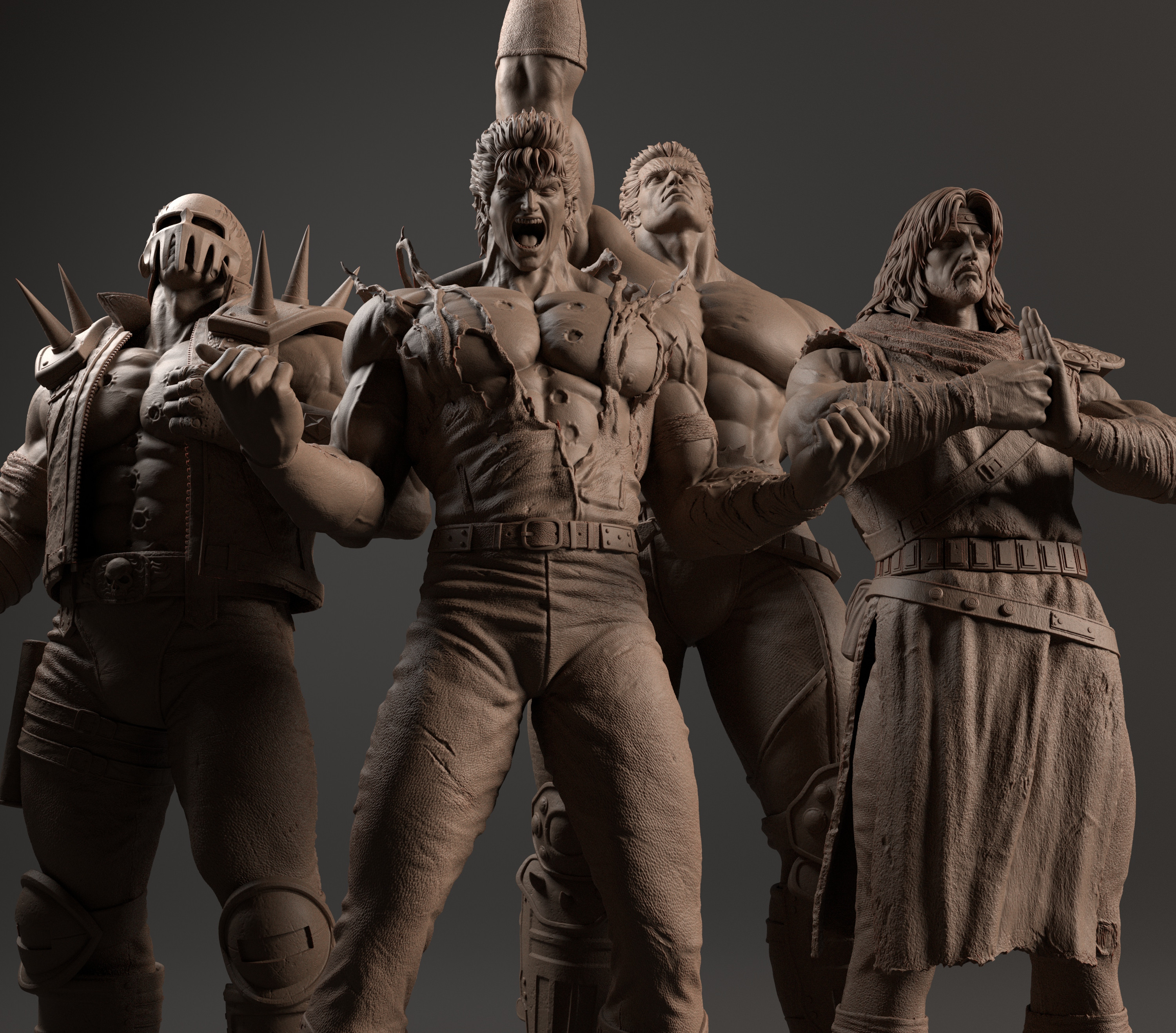 Ed Pantera - Fist of the North Star 4 brothers