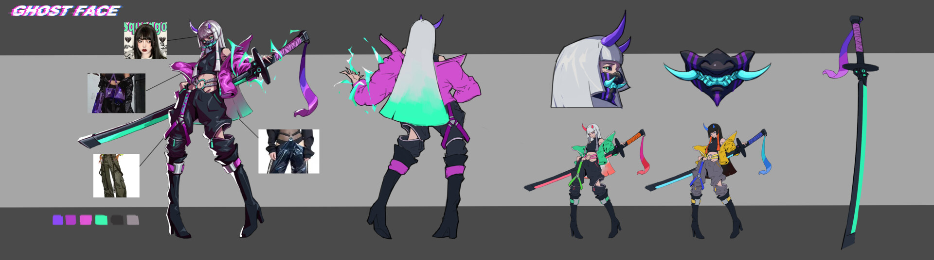 ArtStation - ghost face