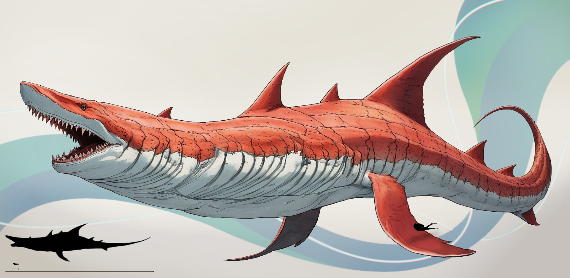 ArtStation - Prehistorical Shark Concept