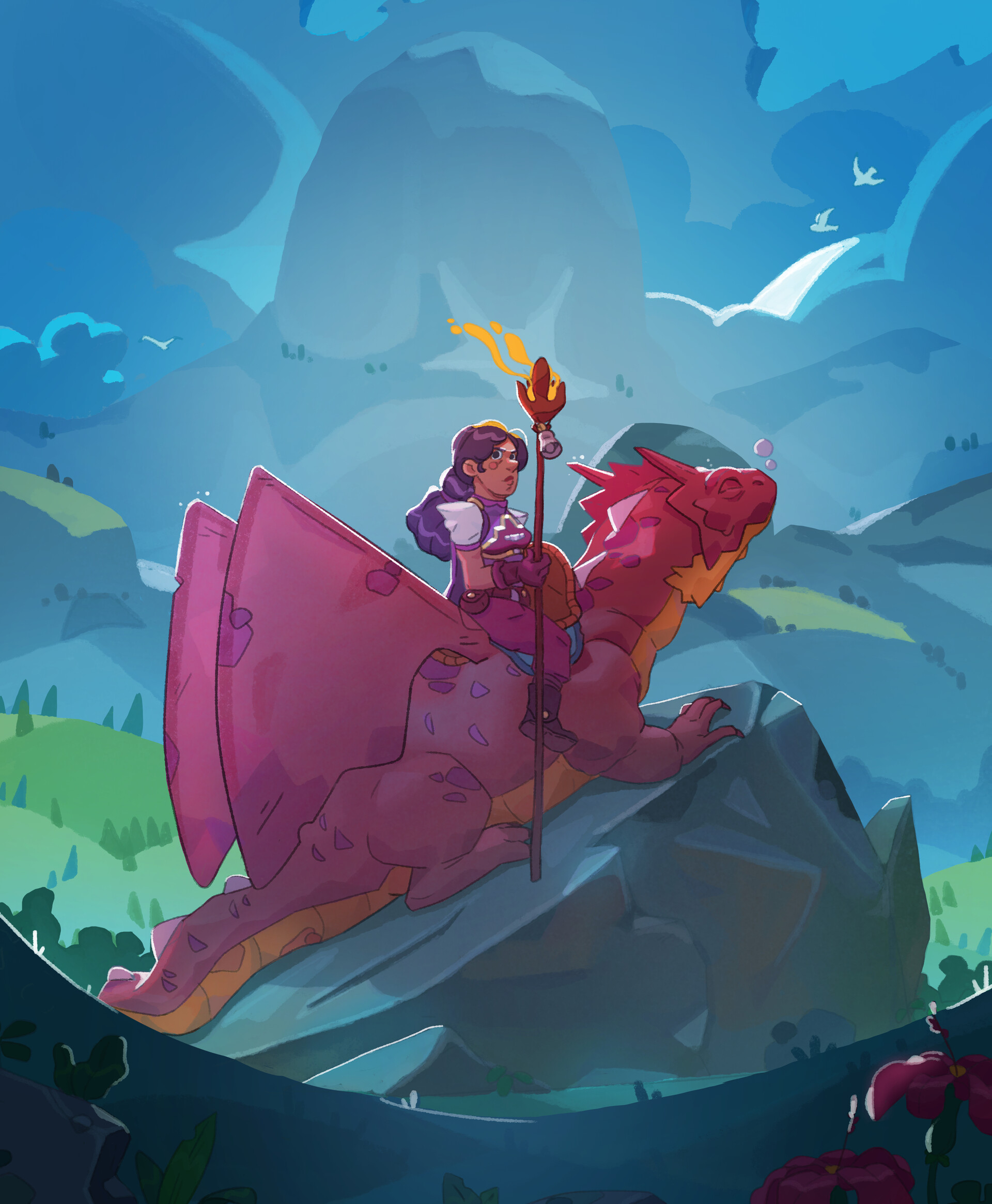 ArtStation - dragon rider