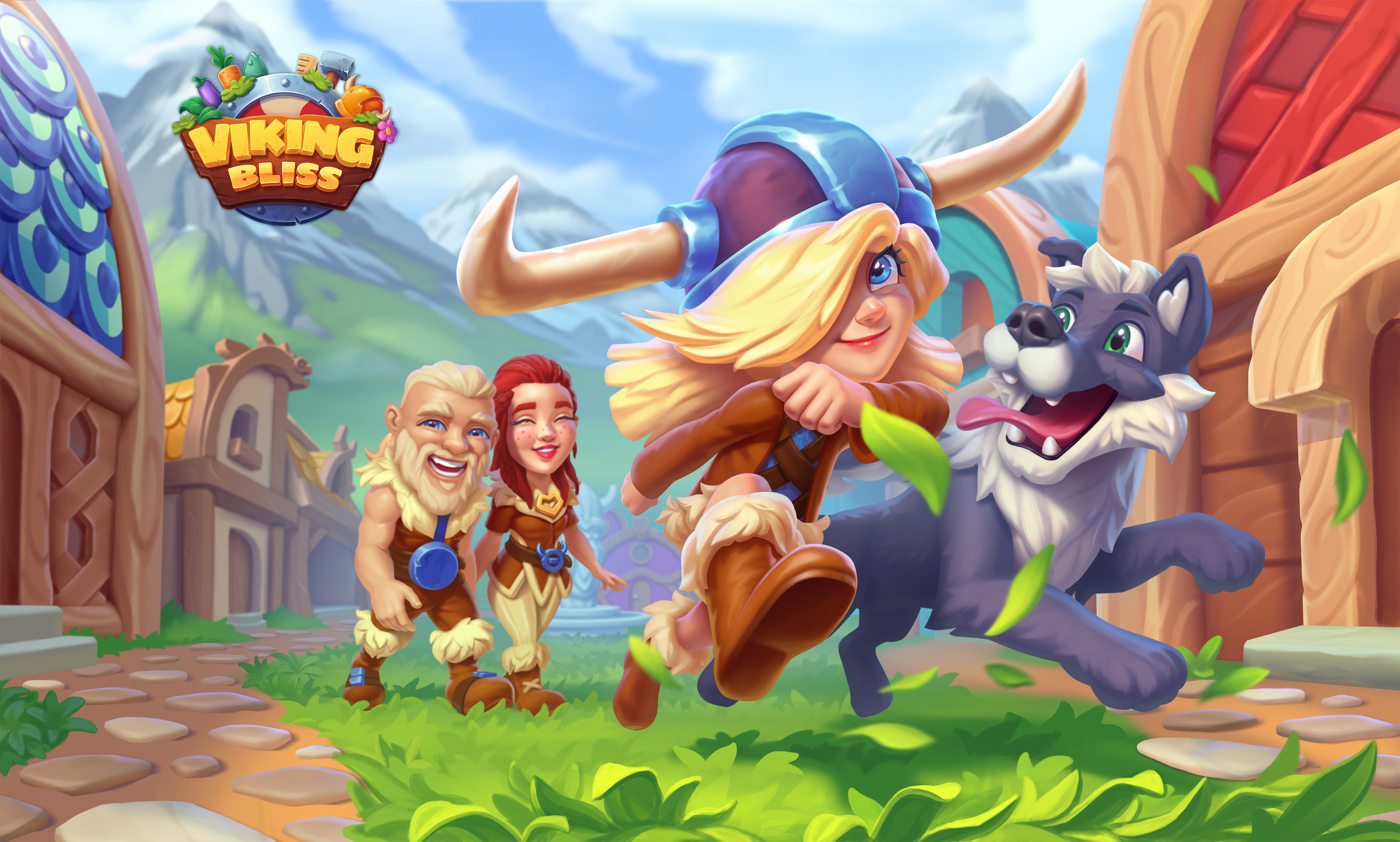 Volmi Games - Viking Bliss - Casual Match-3 Game