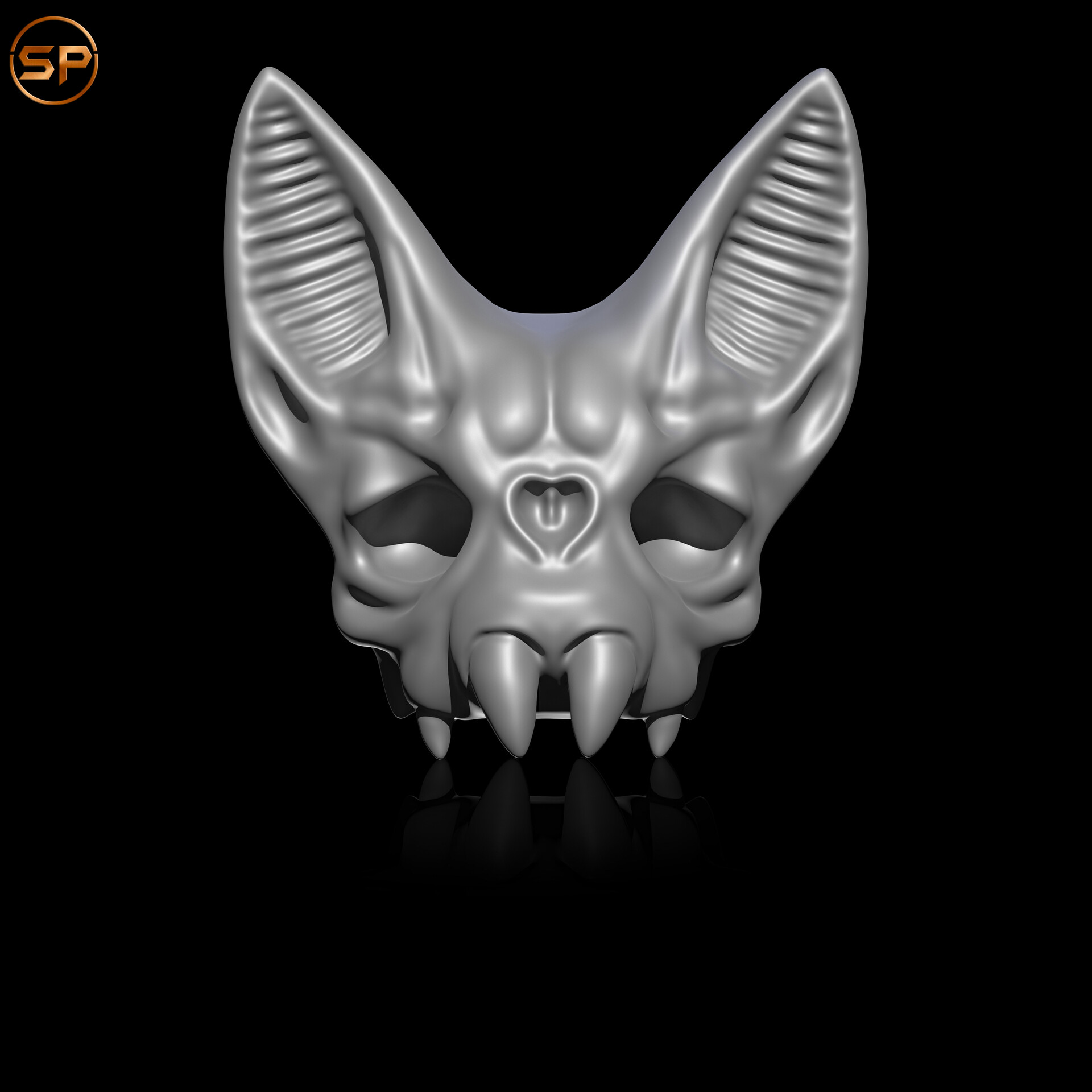 ArtStation - Bat Skull