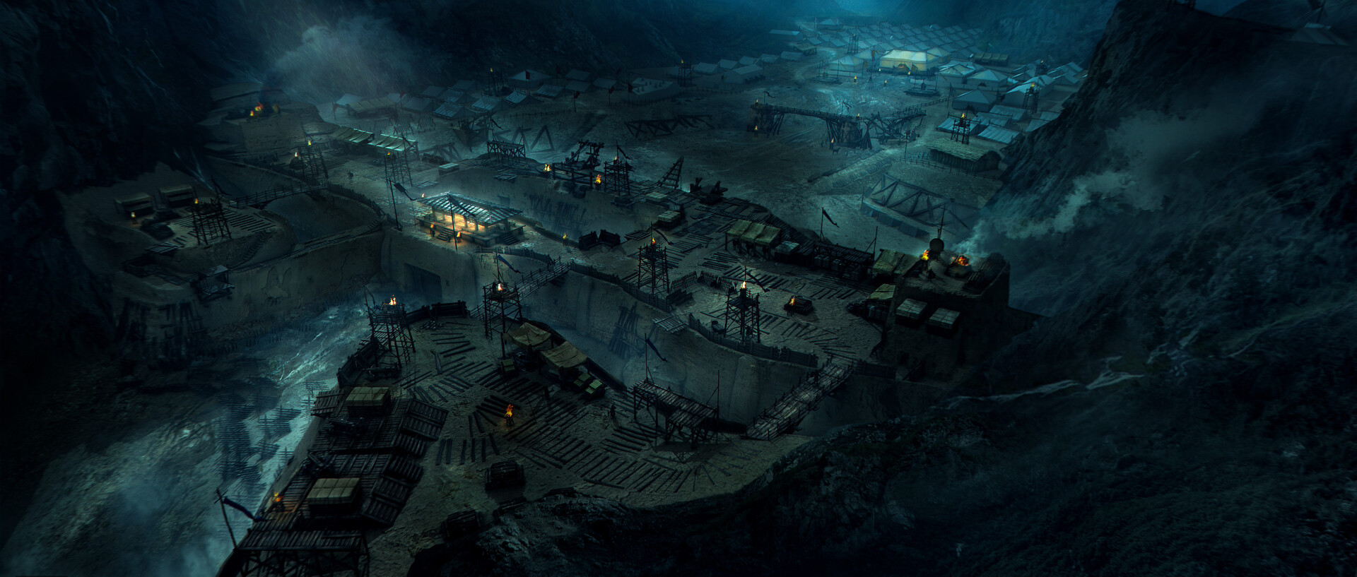 ArtStation - Fortress Concept Design (Three Kingdoms)