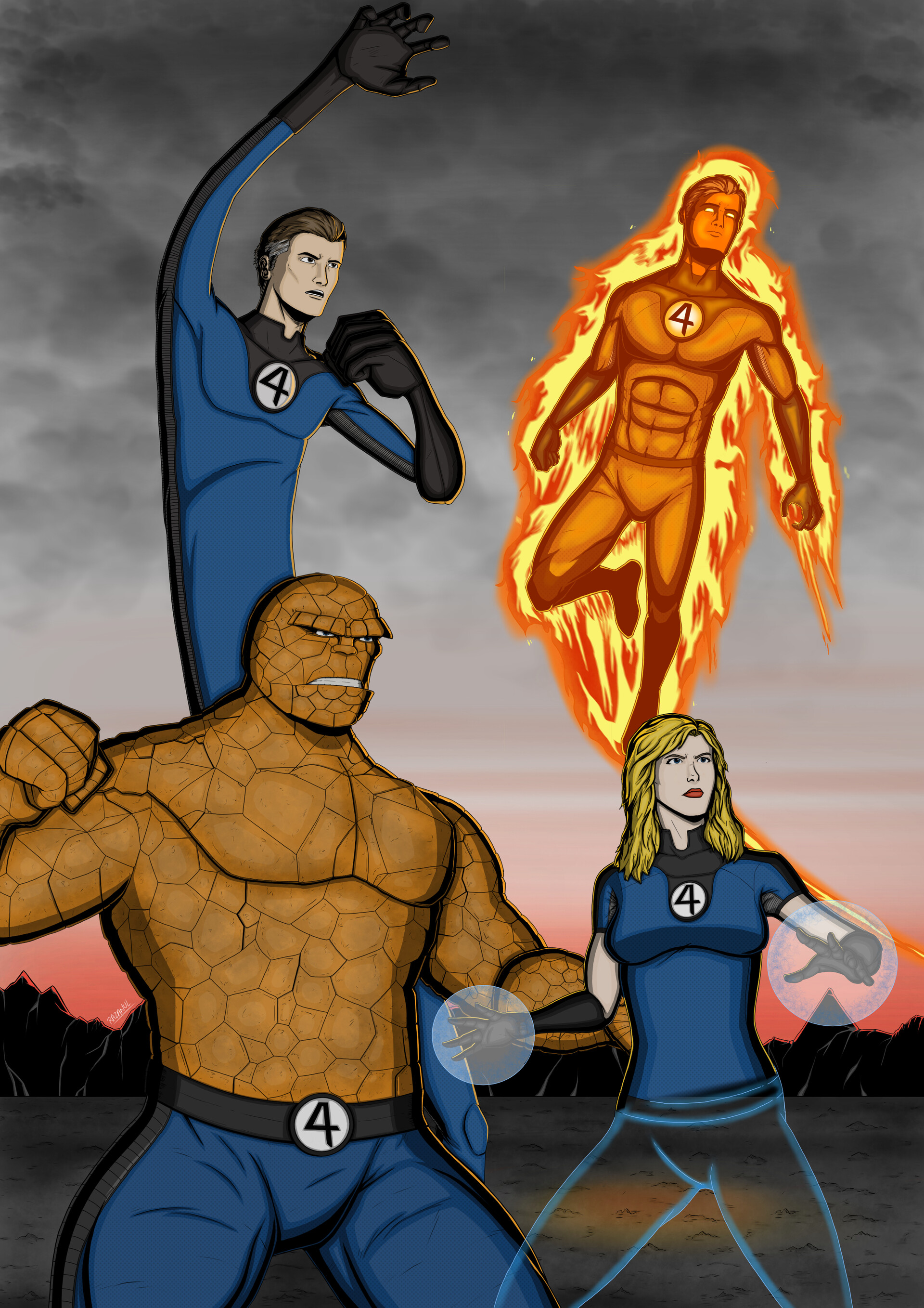 fantastic four deviantart