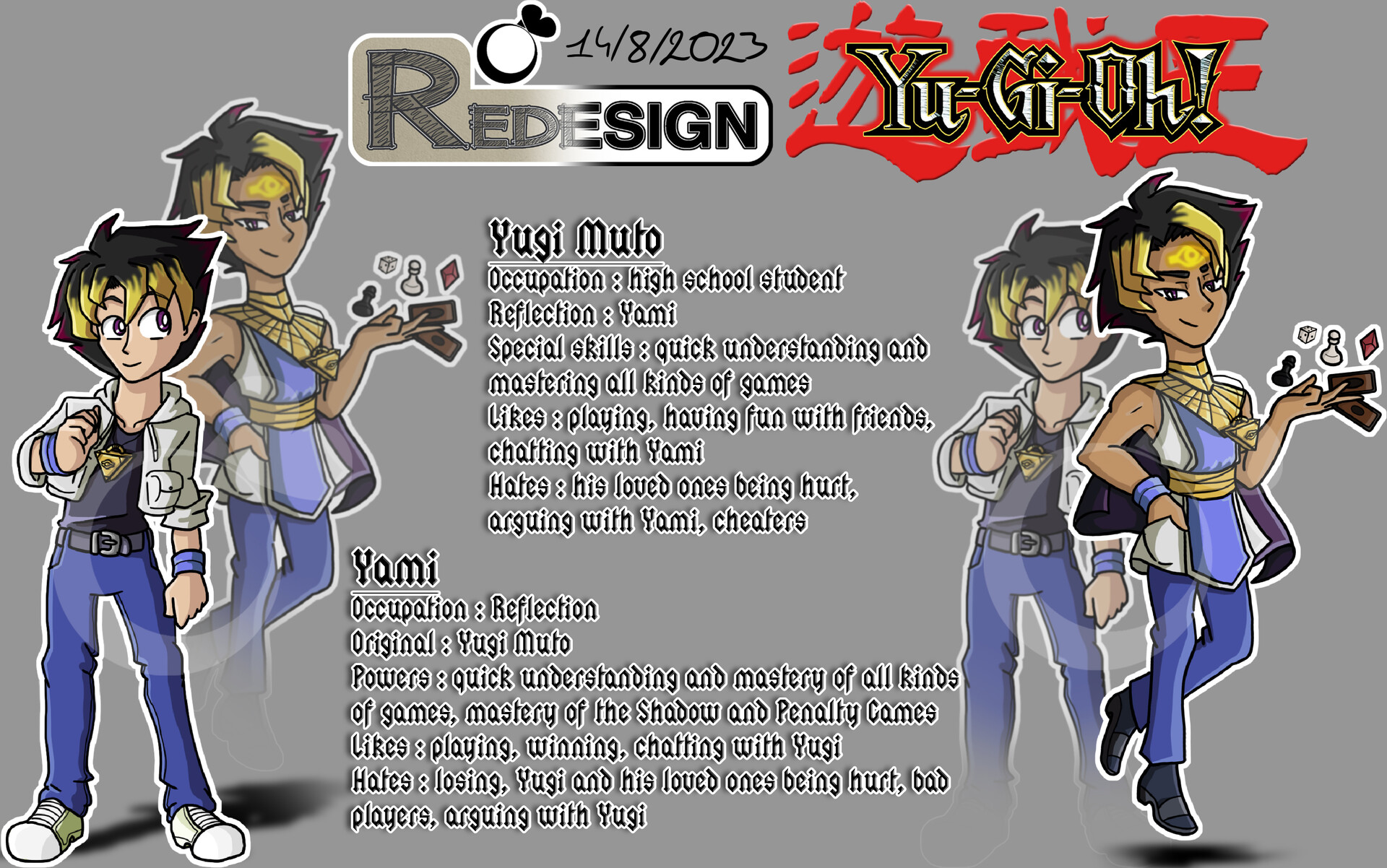 Mello T. Befan - "Yu-Gi-Oh!" - Redesign