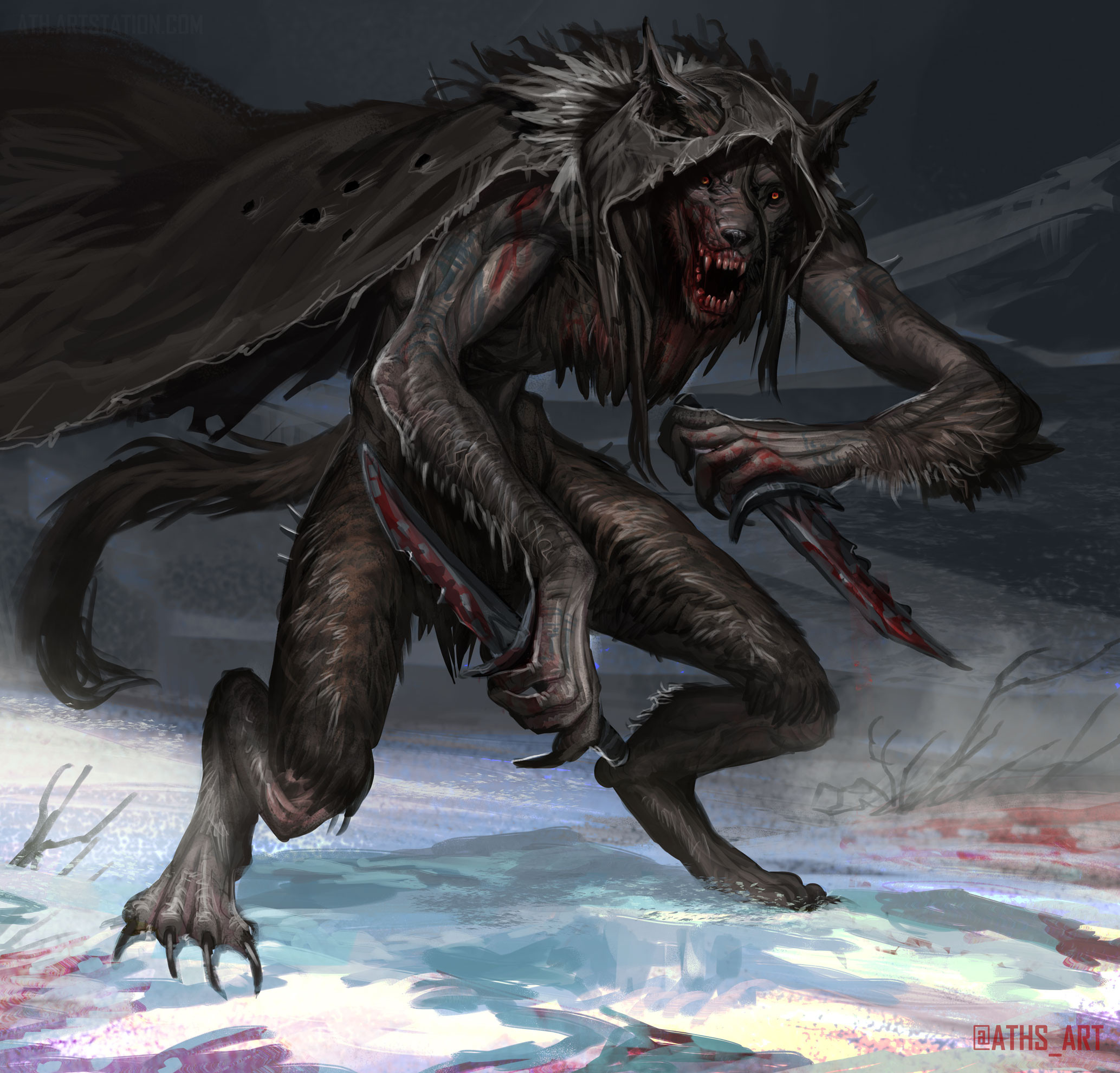 Rogue Wolf by Athavan Ananthakanesamoorthy (Aths-Art) : r ...