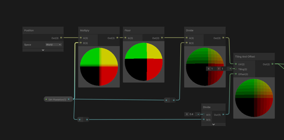 Philip Villaluz - Procedural Pixelated Brick Textures for Beat of The Heart