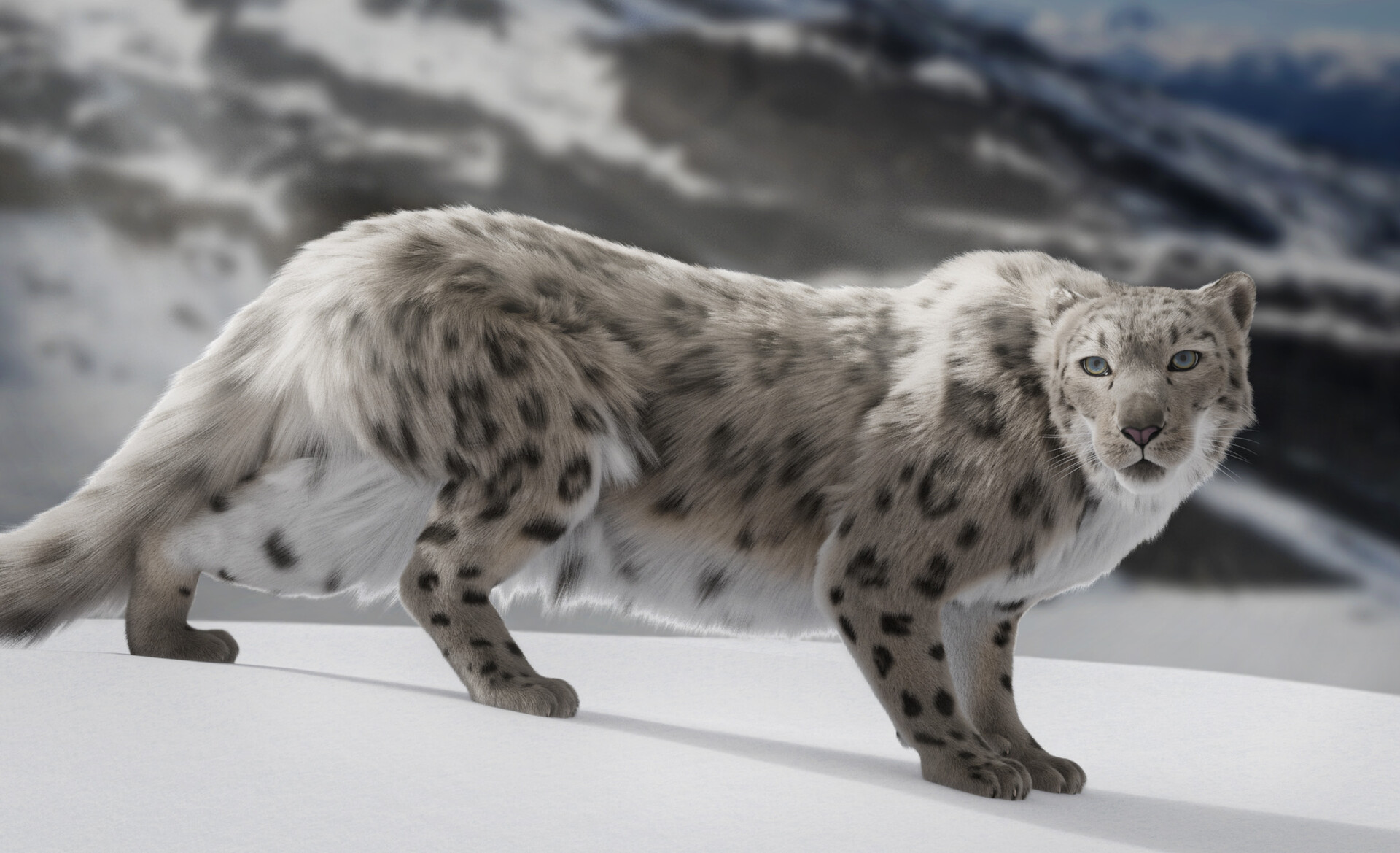 ArtStation - SnowLeopard