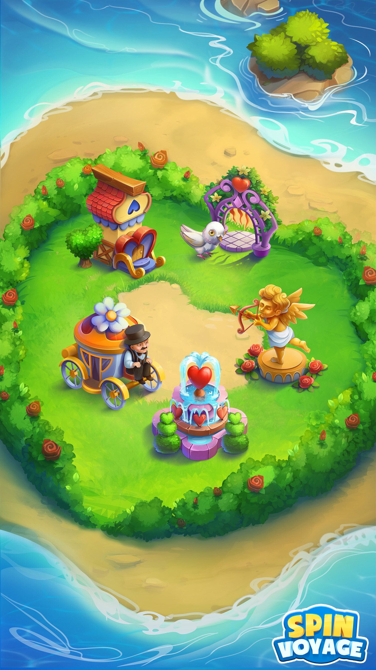 Anastasia Yagudina - City of Love location - Spin Voyage