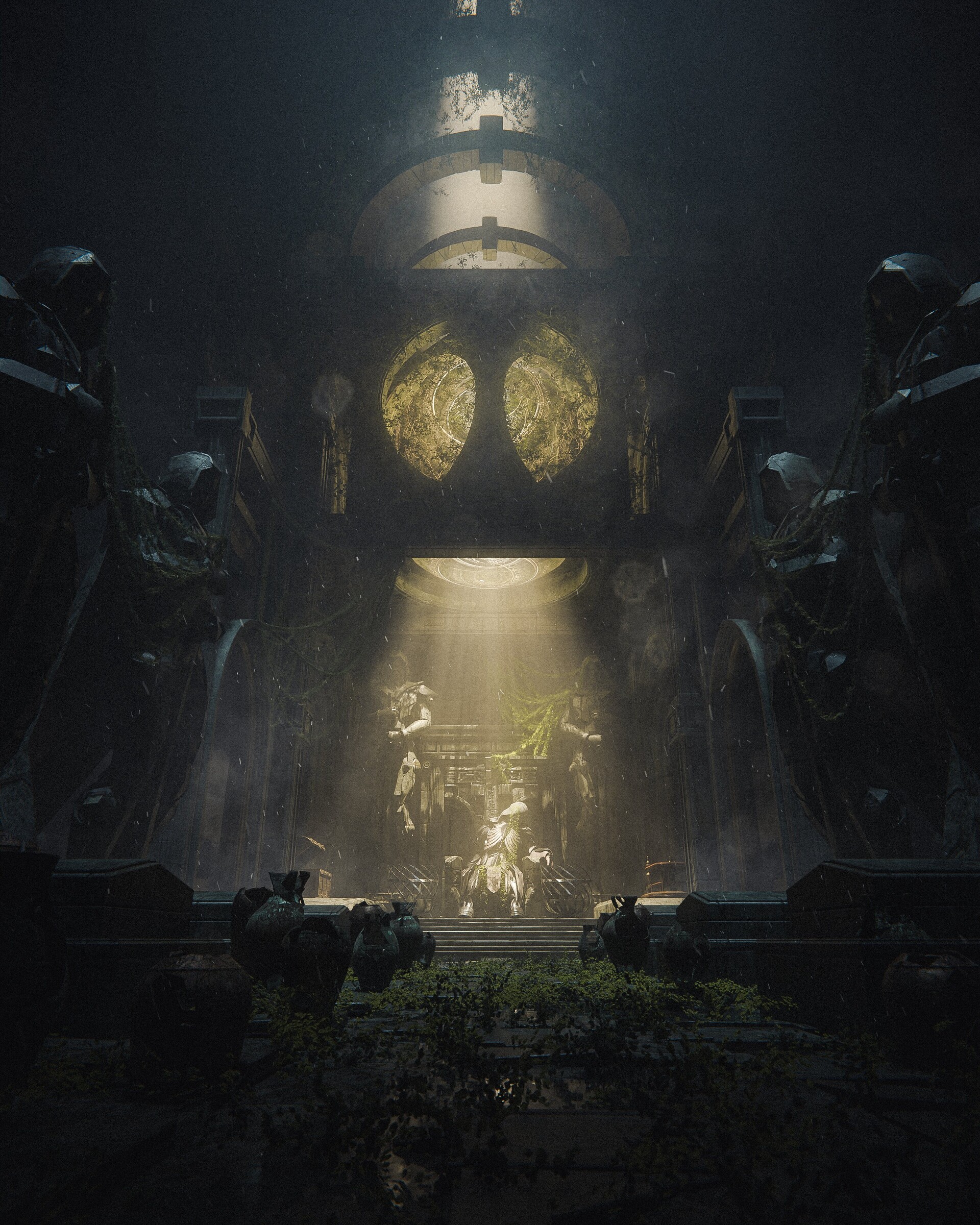 ArtStation - Abandoned Throne