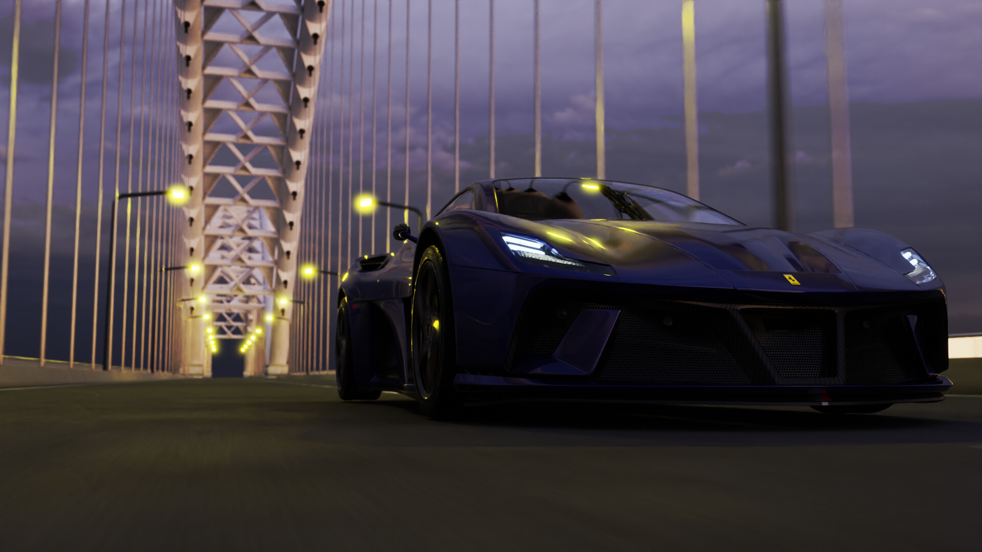 ArtStation - Car Animation on Highway