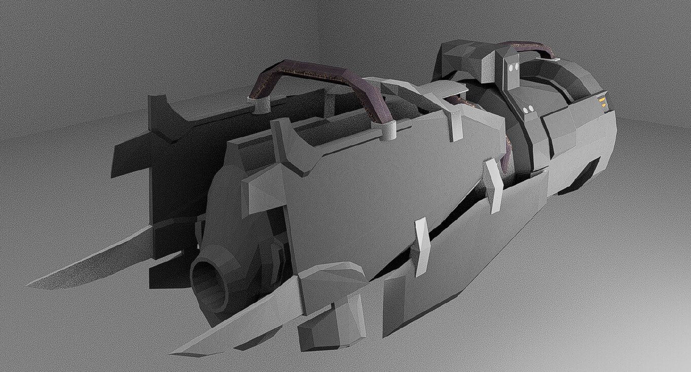 ArtStation - Fan made Halo Infinite Scrap Cannon