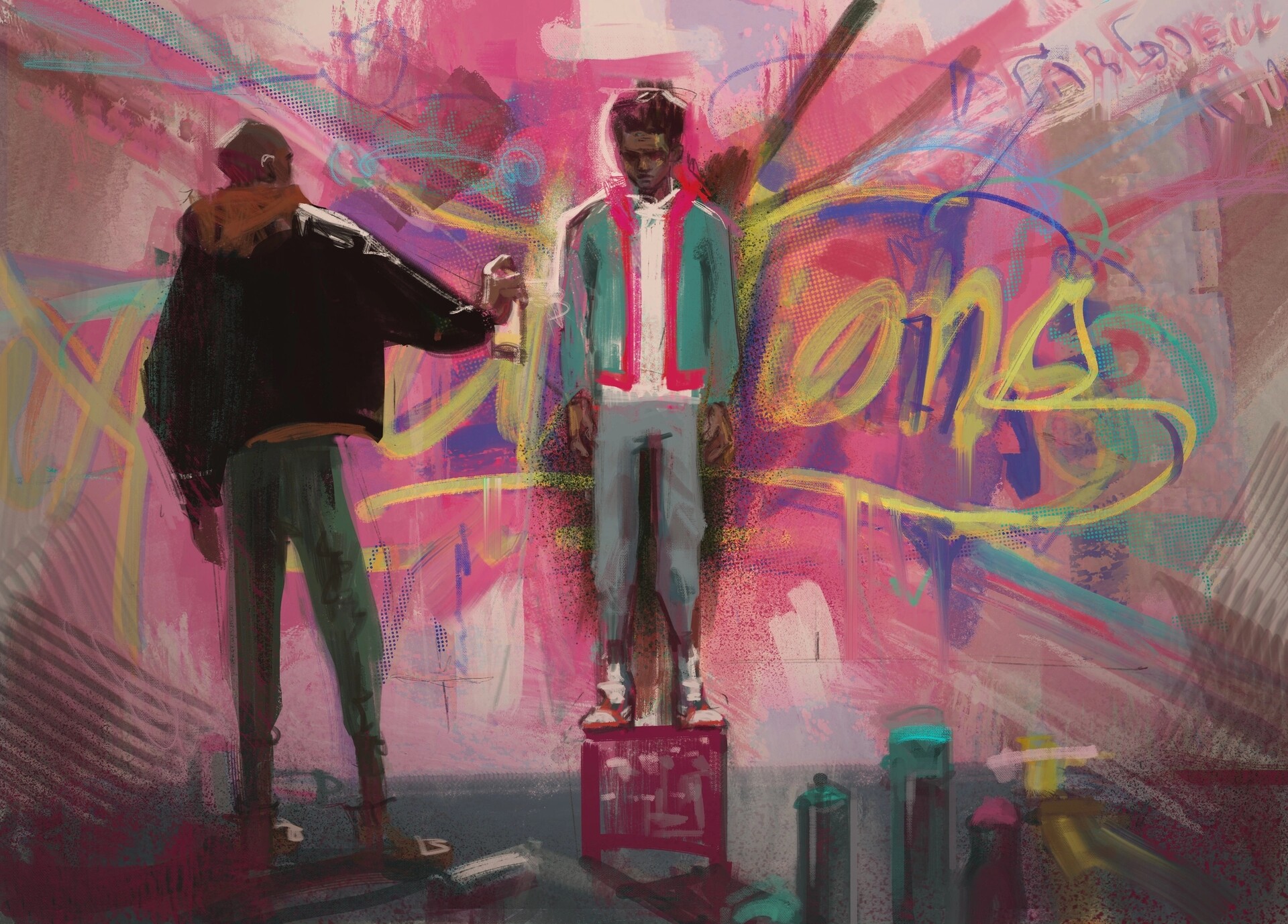 ArtStation - spider man itsv/atsv fanart