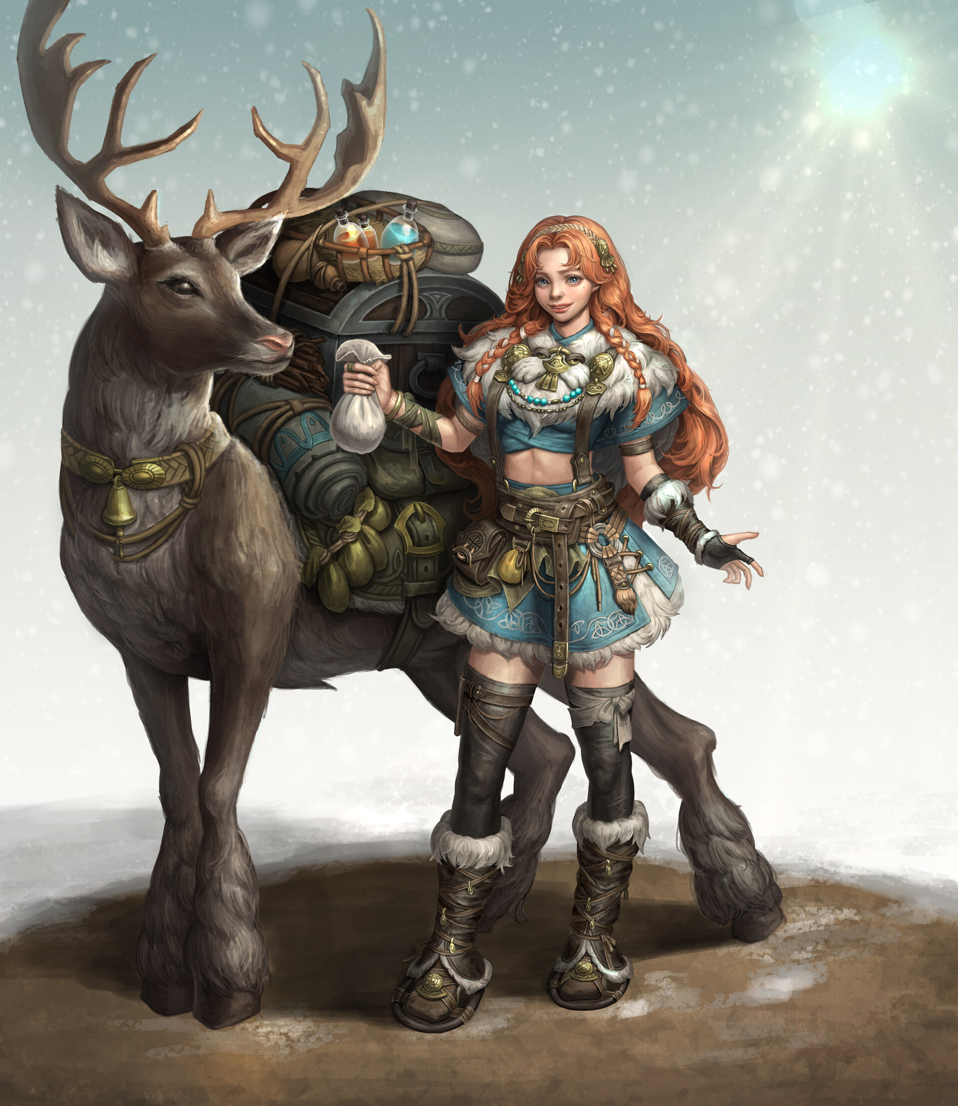 ArtStation - npc merchant