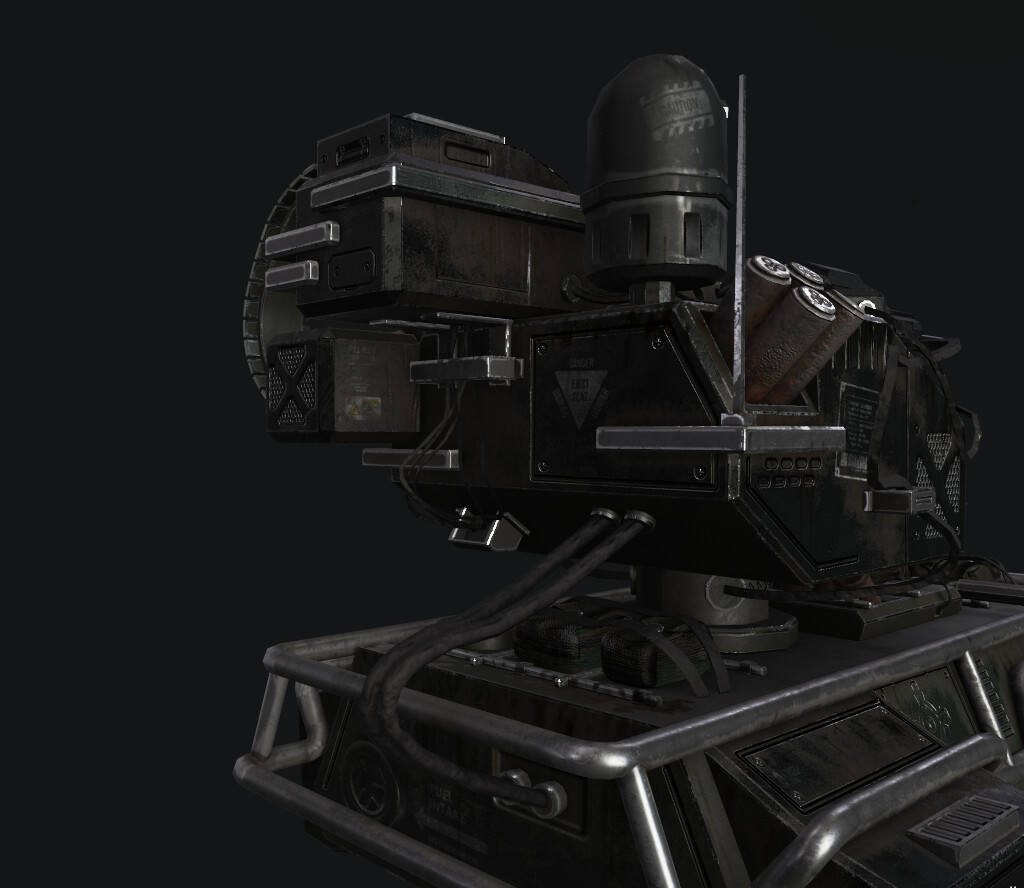 Maria Magdi (Riaa) - Camouflage military bot ( ventri company - AXL game )