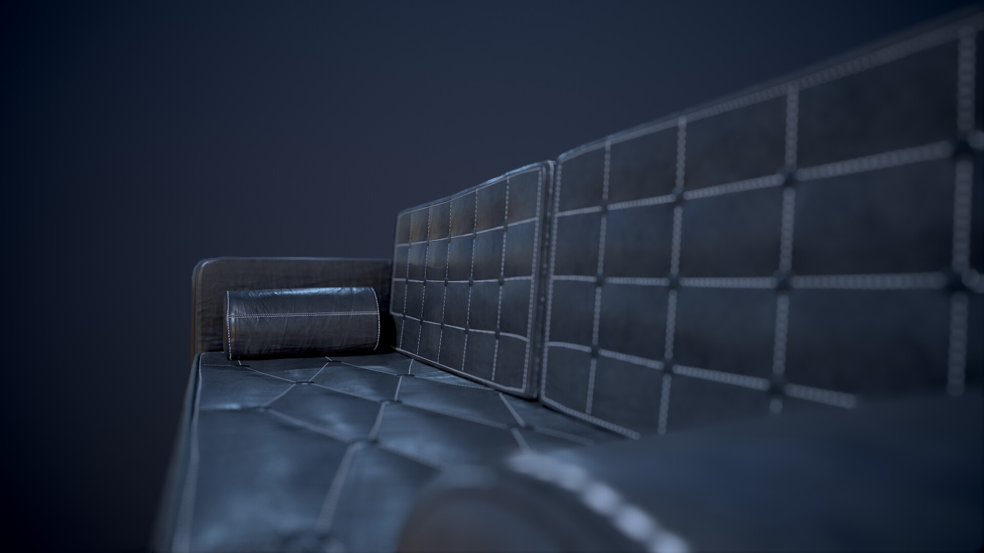 ArtStation - Leather Couch Prop