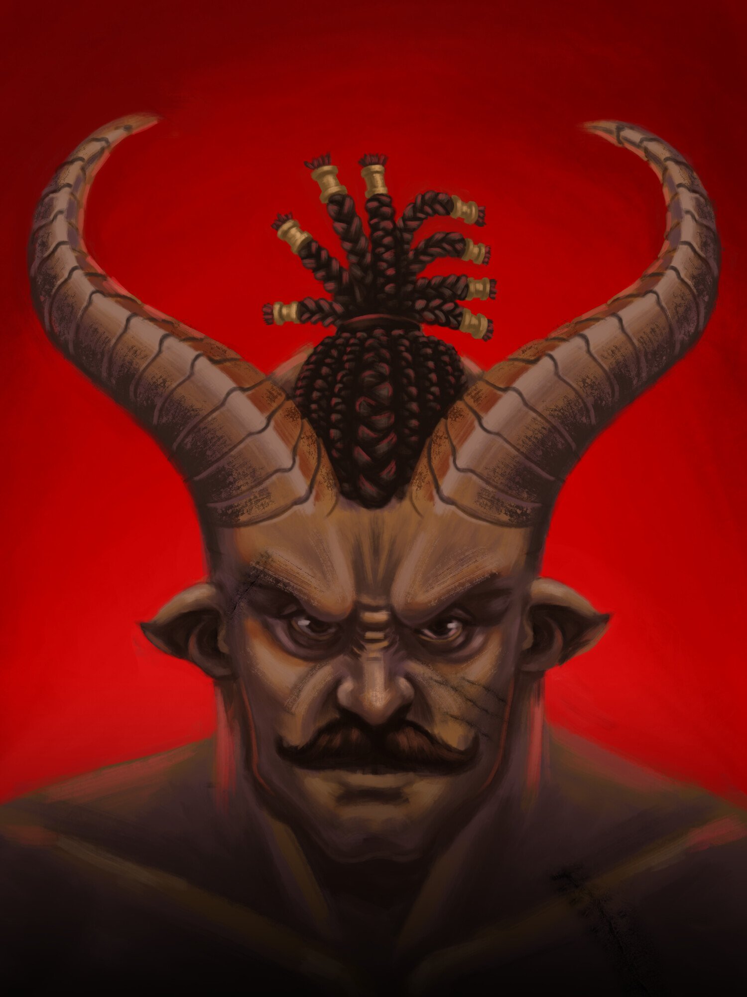 ArtStation - Qunari - Fanart Dragon Age Inquisition