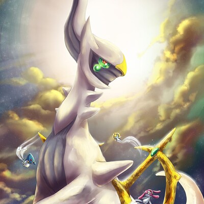 realistic arceus