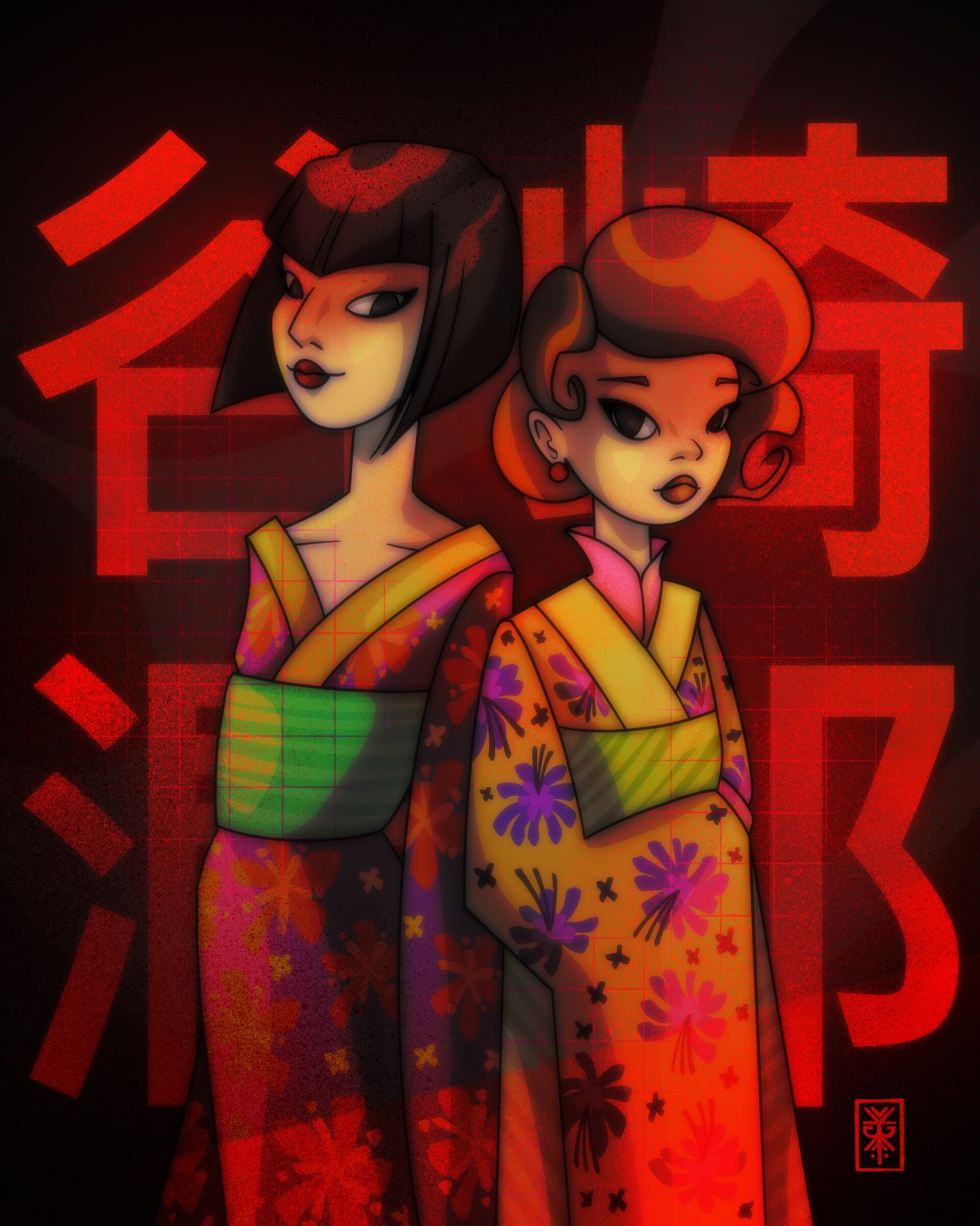 ArtStation - Mitsuko+Sonoko - Quicksand