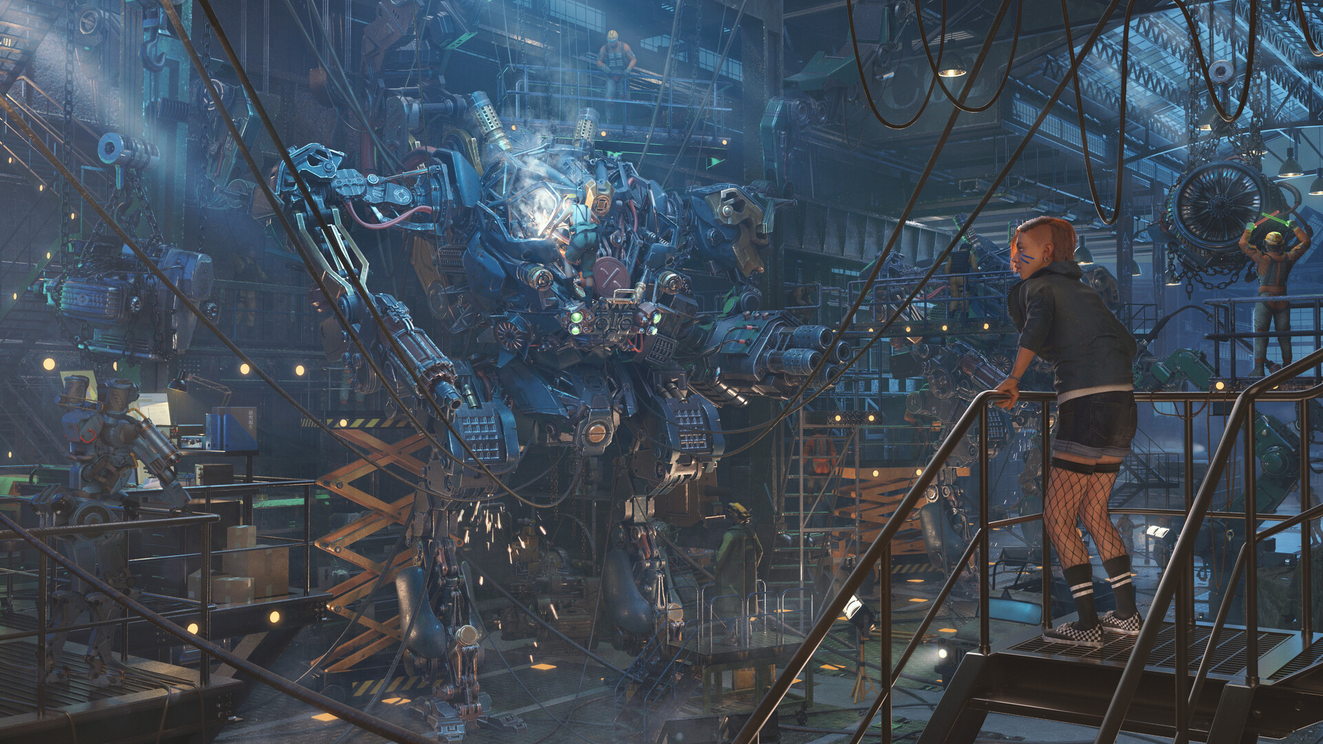 ArtStation - Visiting Mech Factory