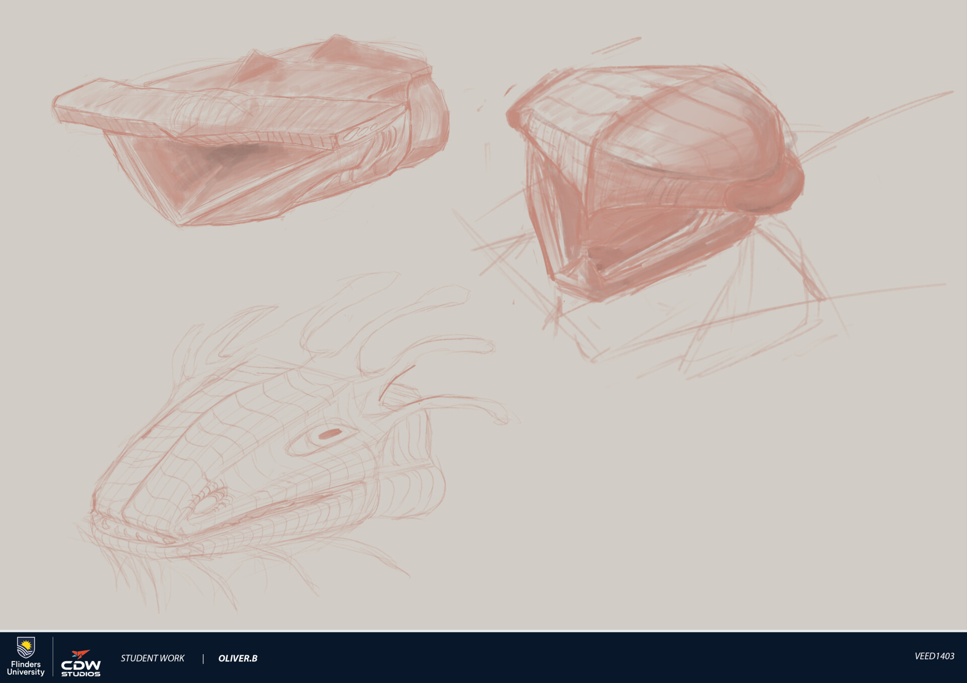 ArtStation - Creature Design w1