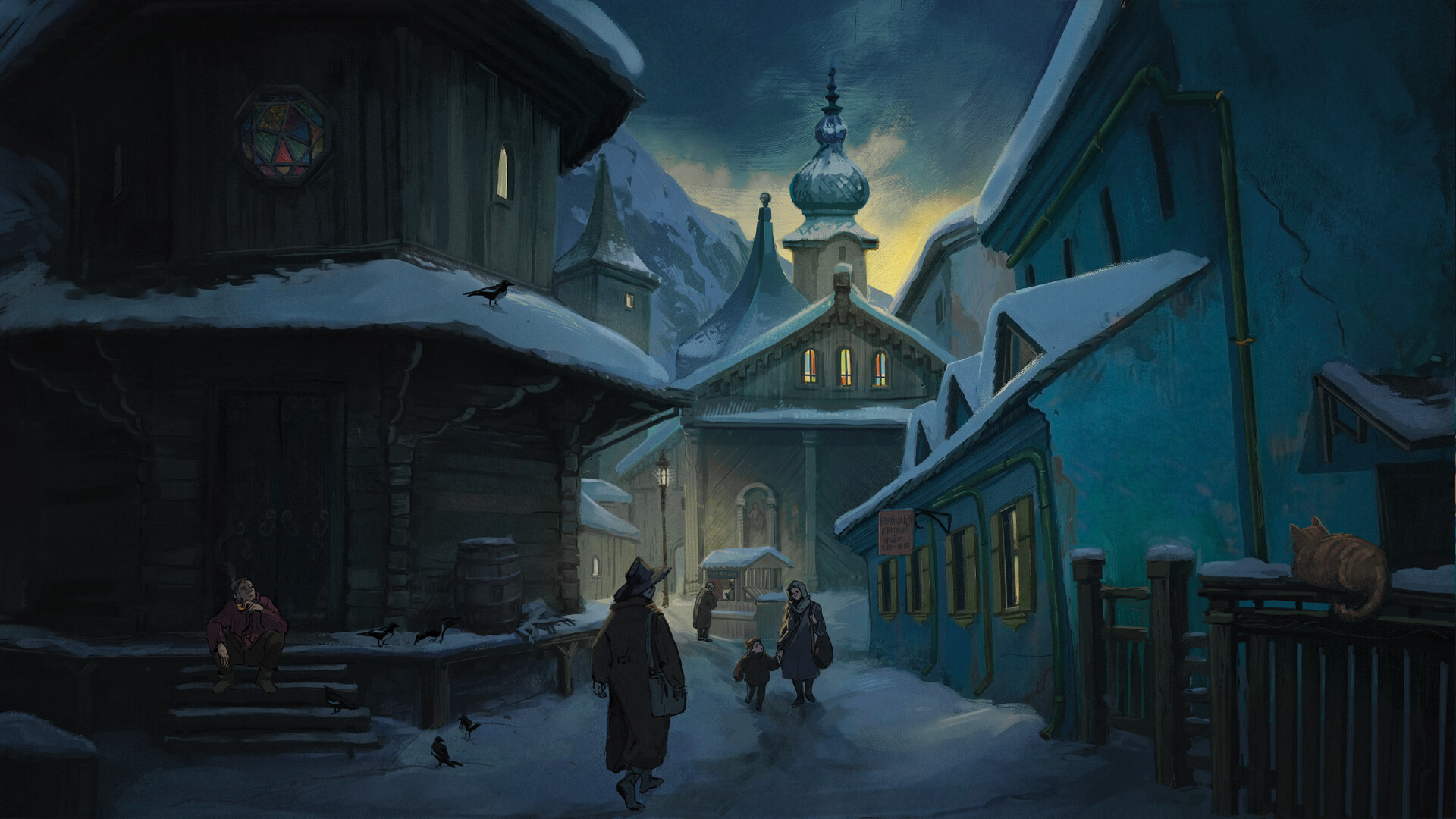 ArtStation - Environment Designs for a Slavic mythology-inspired ...