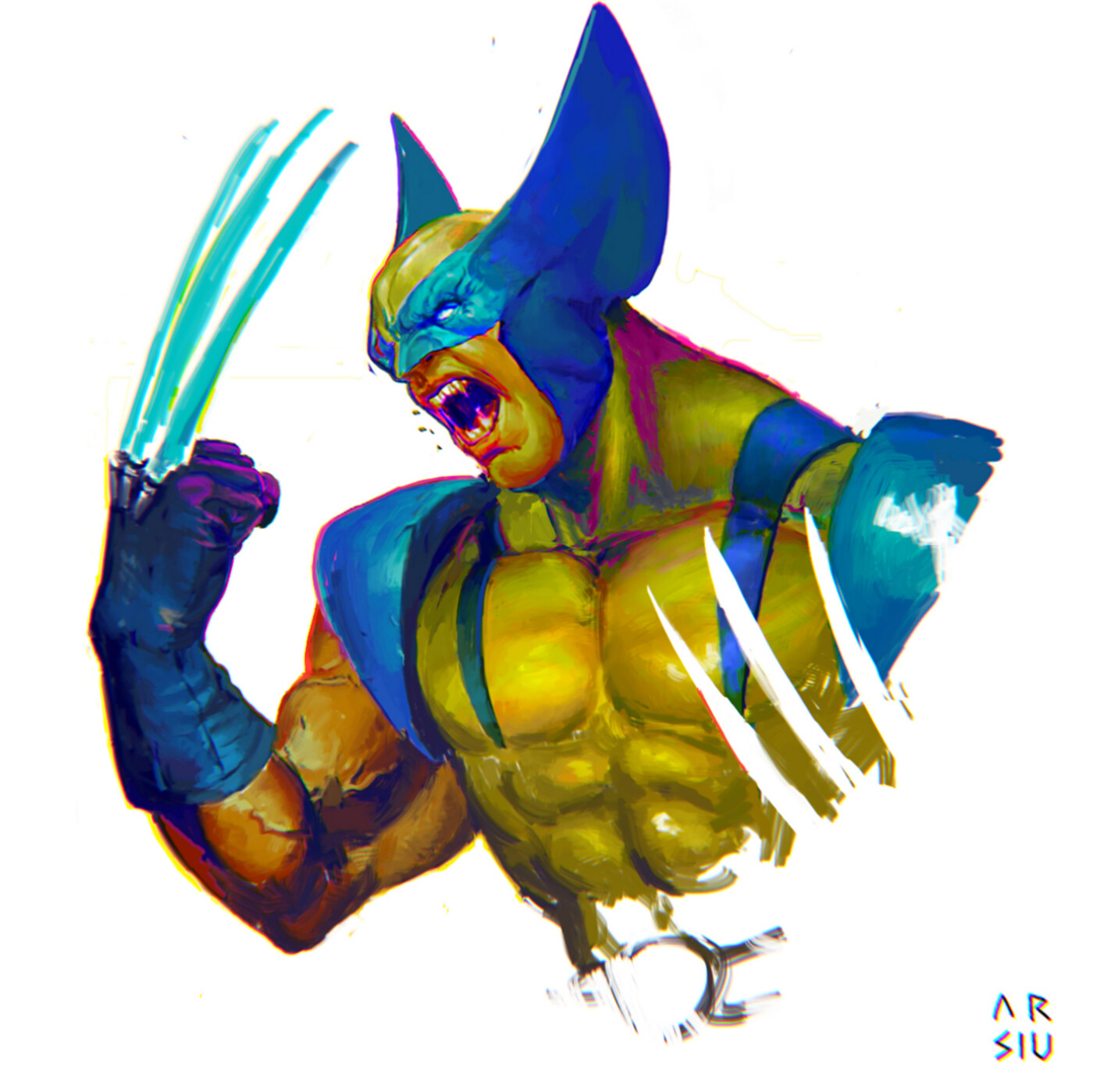 Wolverine fan art by Ar Siu : r/ImaginaryMarvel