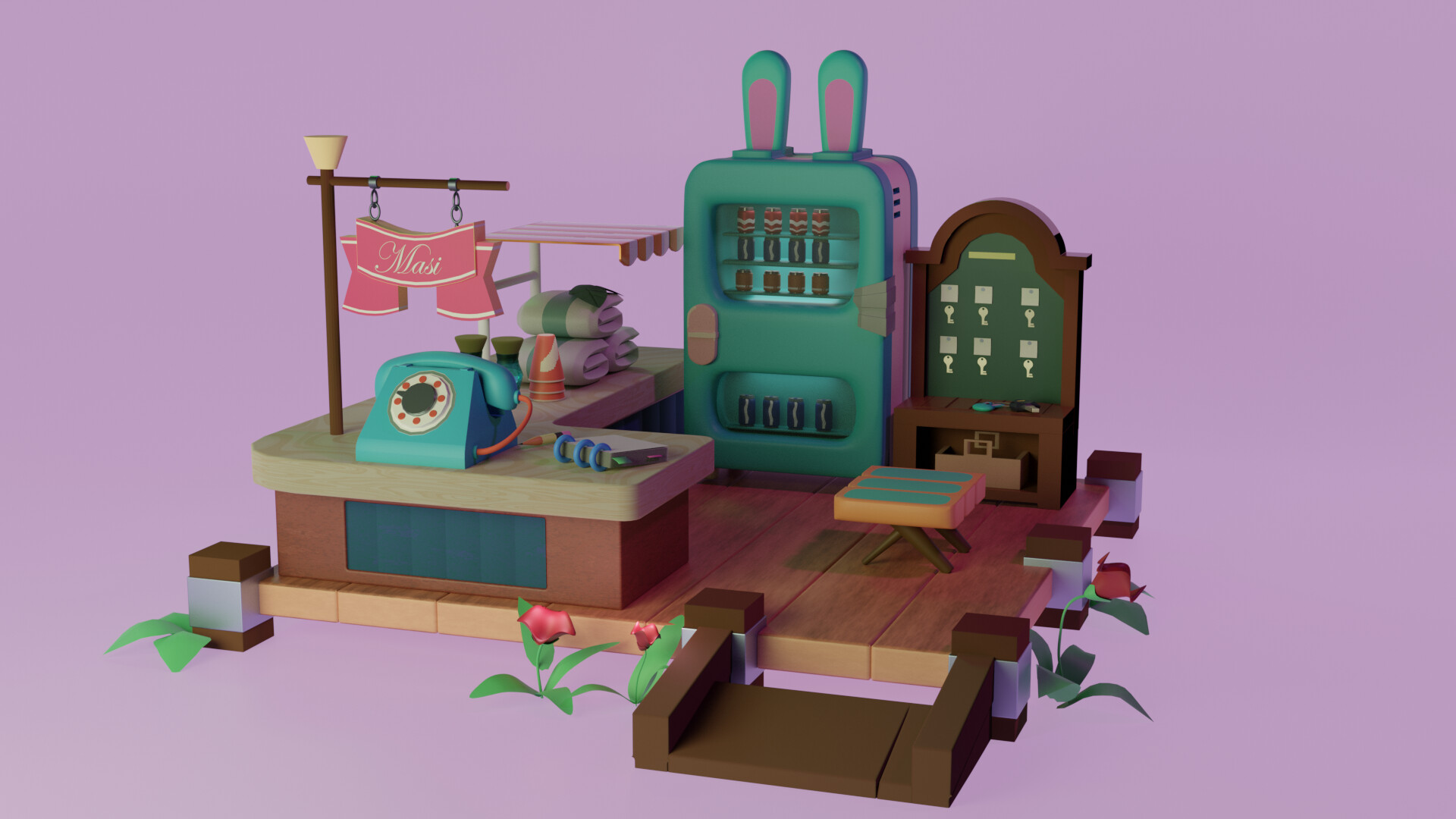 ArtStation - npc place