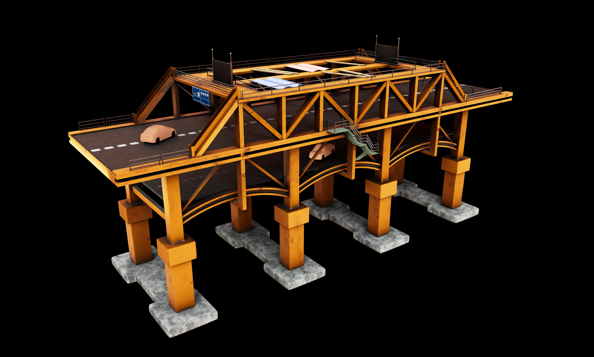 ArtStation - The Full Metal Bridge