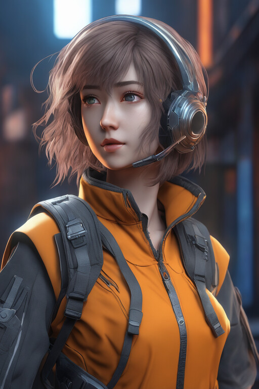 ERWIN WIJAYANTO - Female Dystopian Actor Anime