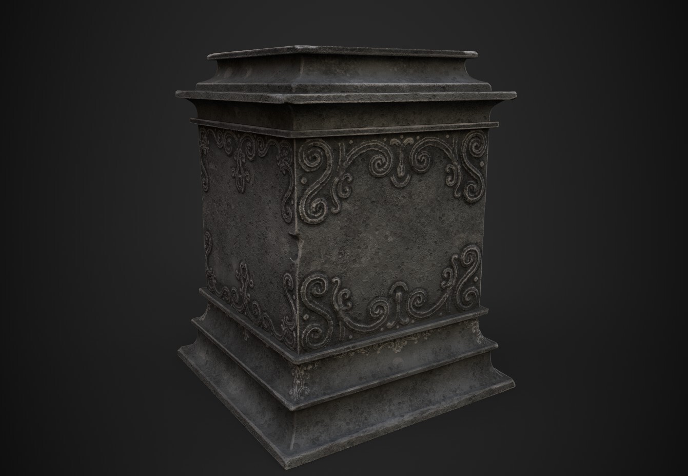 ArtStation - Stone column
