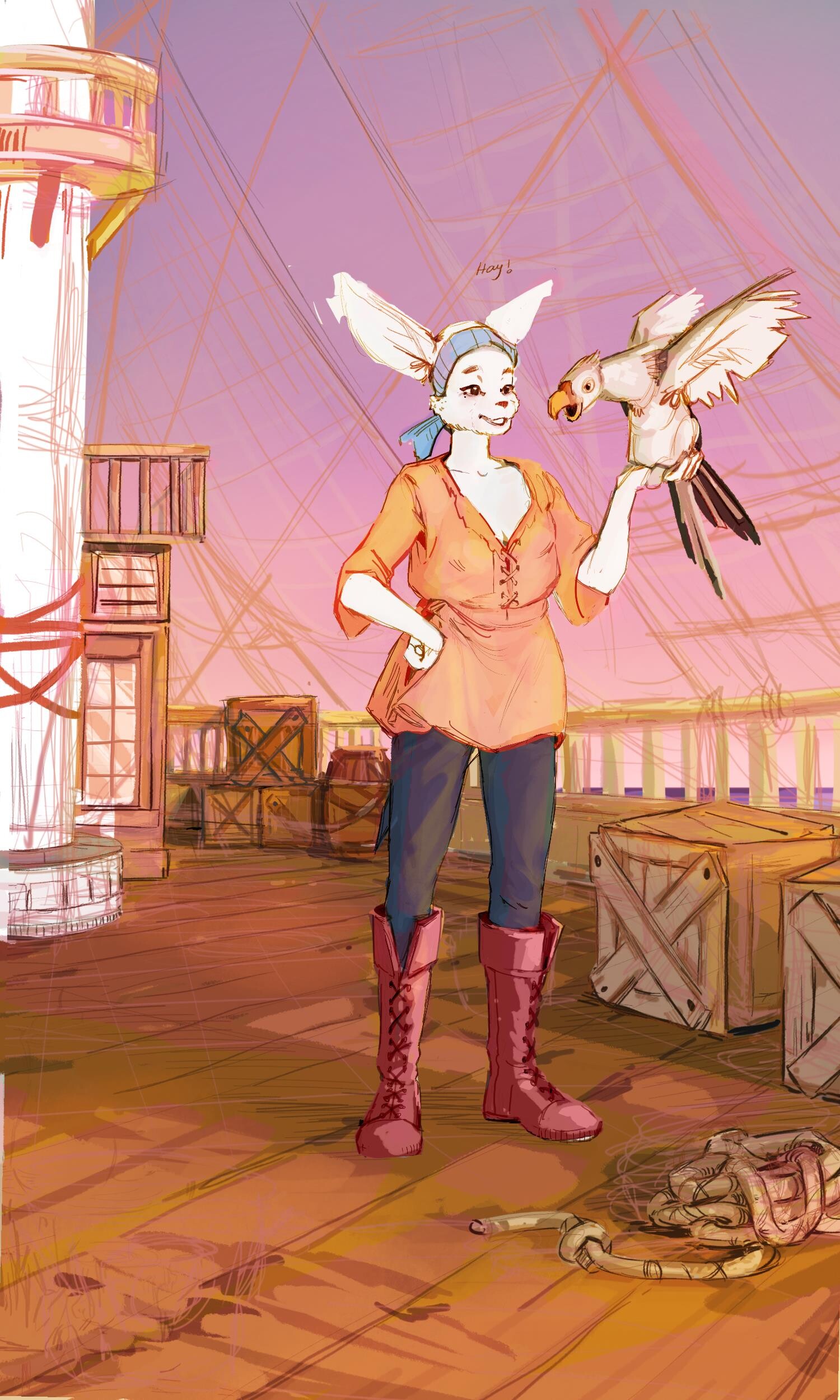 ArtStation - Nara and kuki