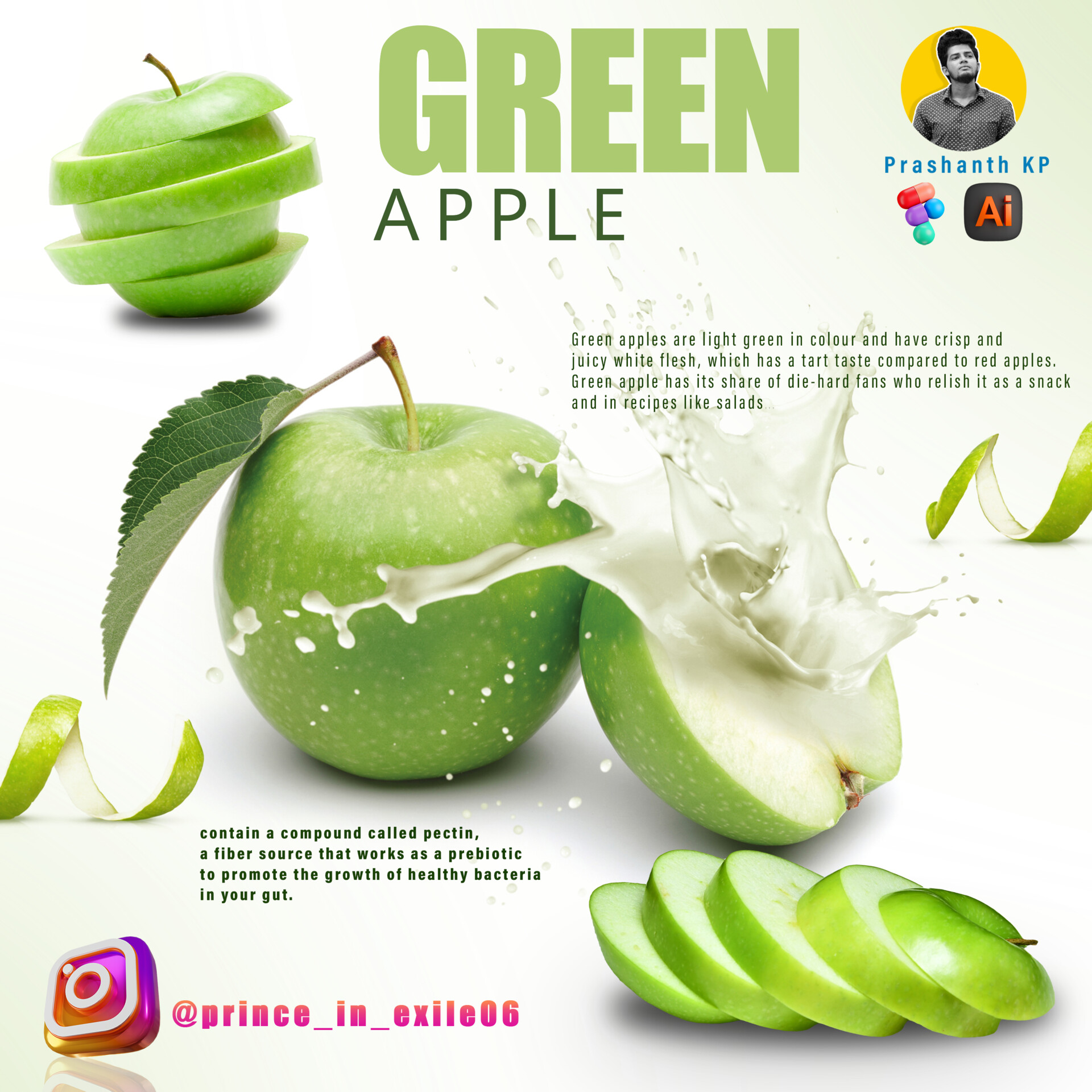 ArtStation - GREEN APPLE MOCKUP