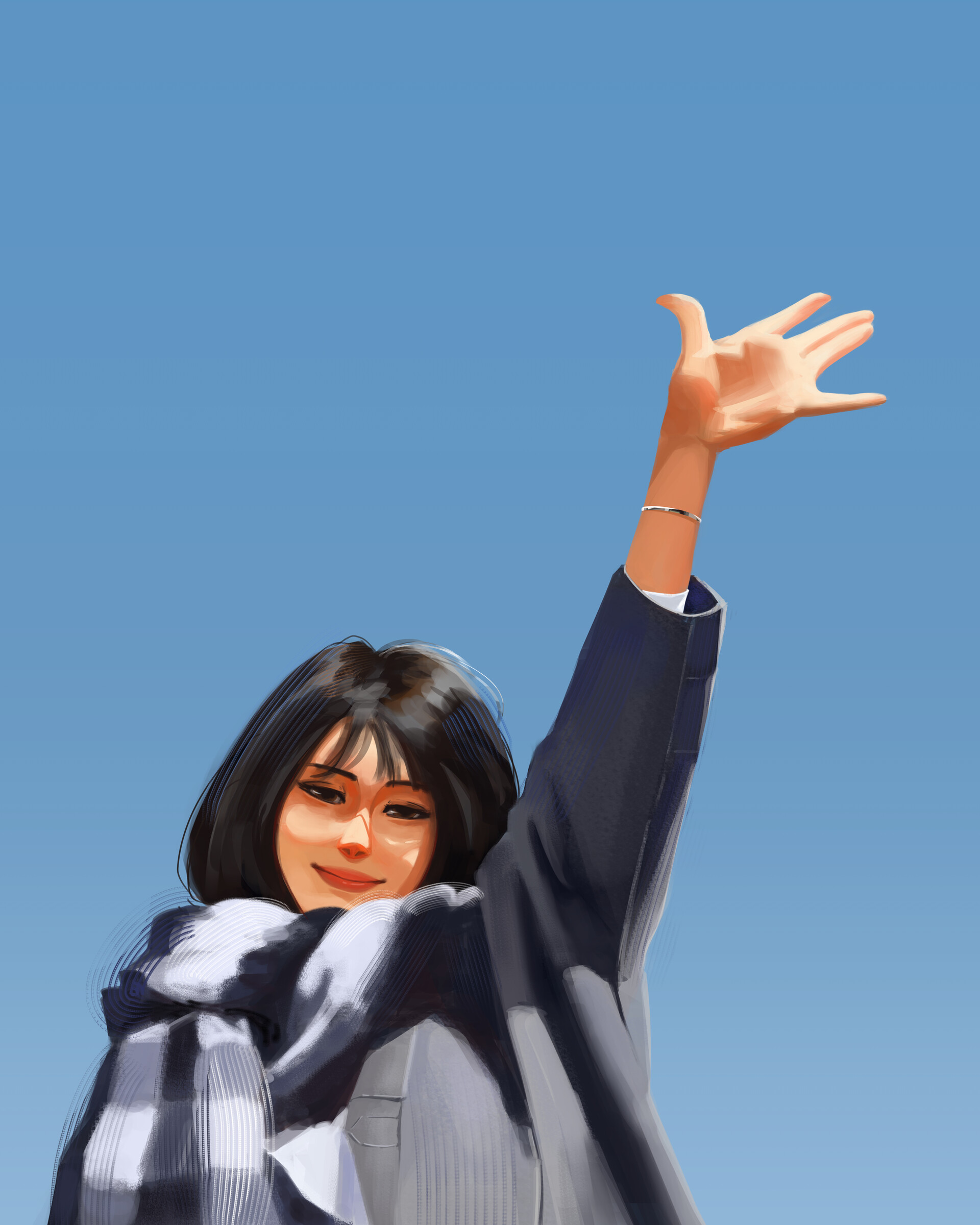 ArtStation - Wave to The Sky