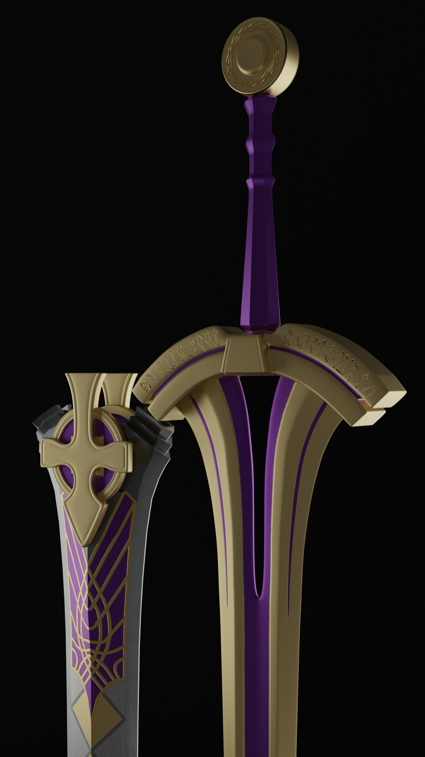 ArtStation - Excalibur Proto Sword of Promised Victory