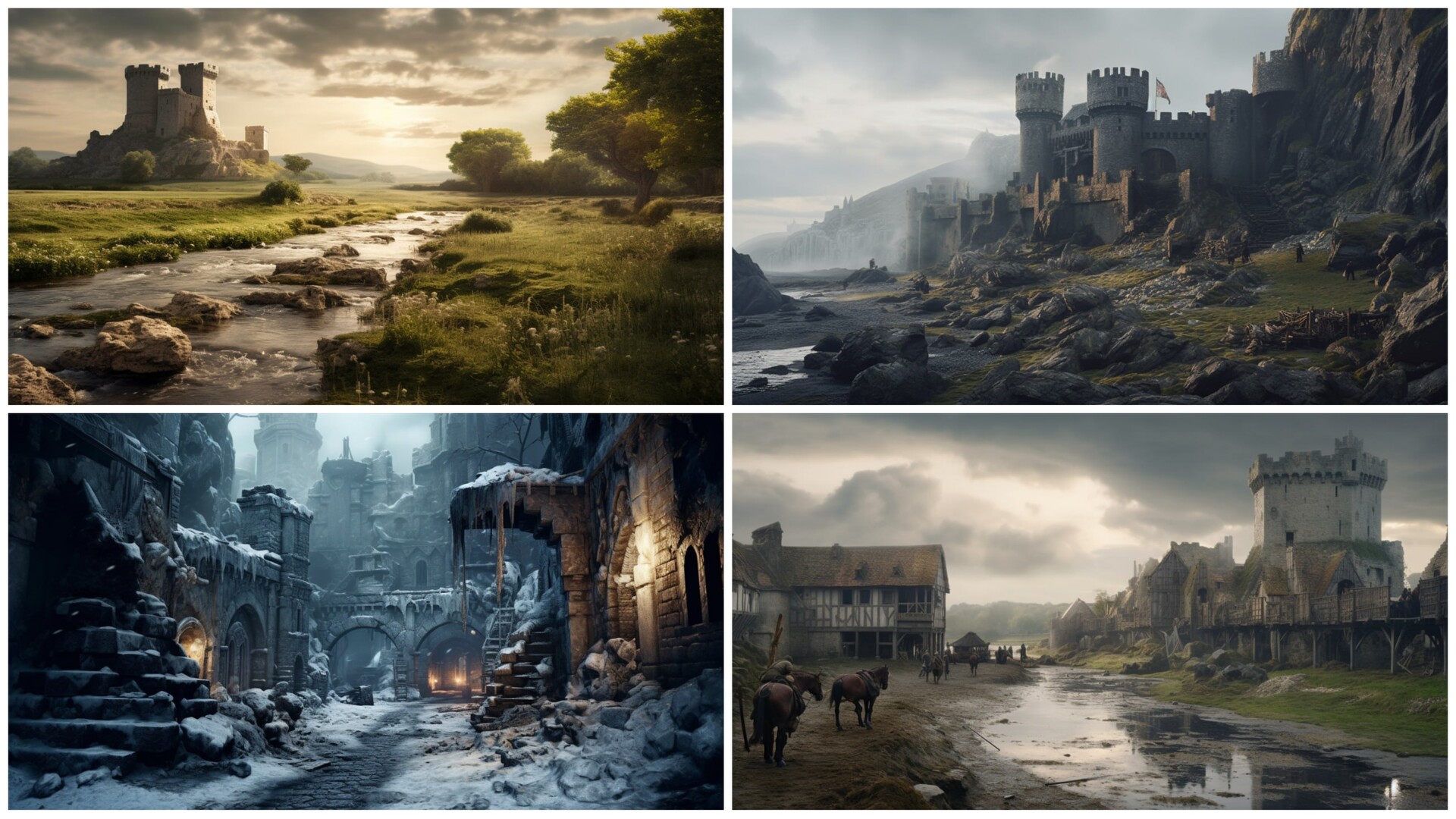 Tika Concept - +500 Legendary Medieval Environment Reference Images (4k ...