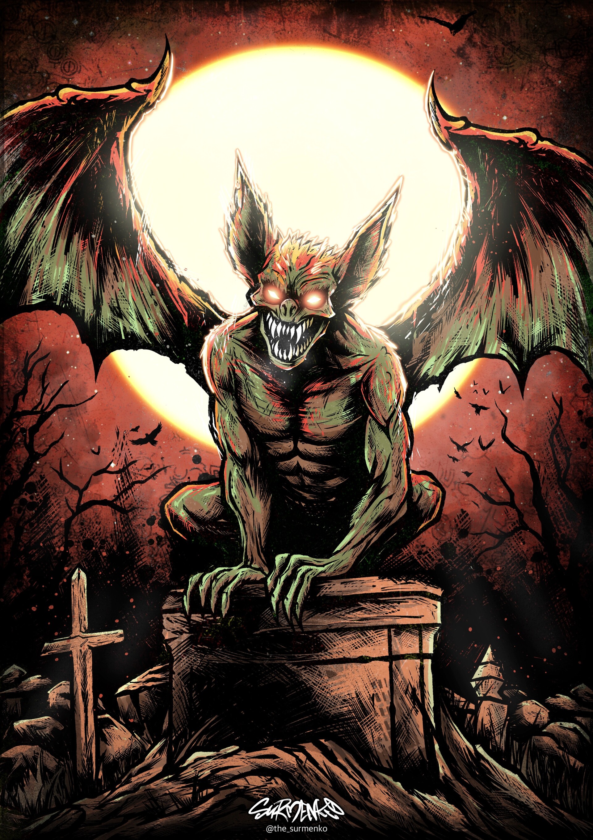 ArtStation - Cemetery Guardian