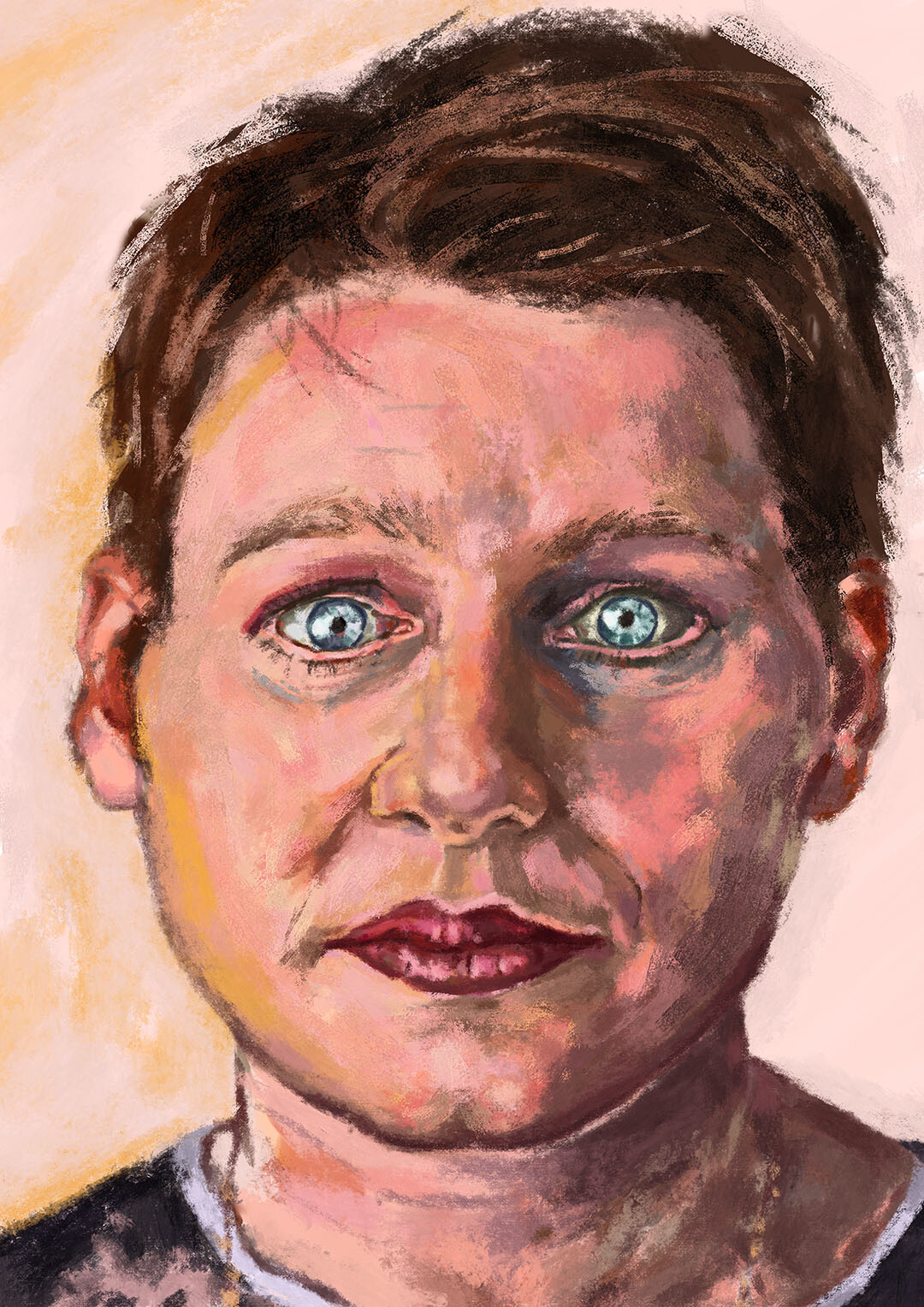 Chris Davies - Portrait of Elizabeth Fraser (Cocteau Twins/Sun's Signature)