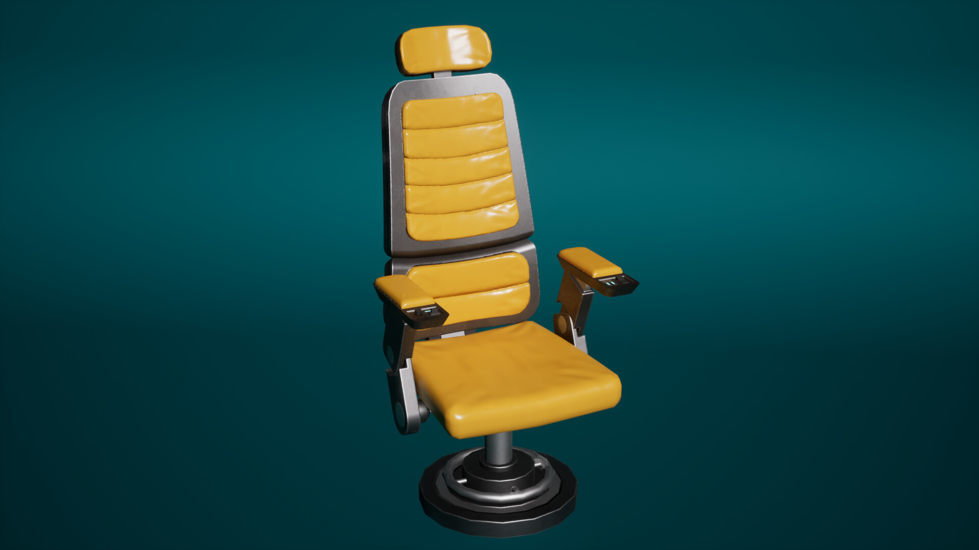 ArtStation - Game Ready: Sci-Fi Industrialized Chair