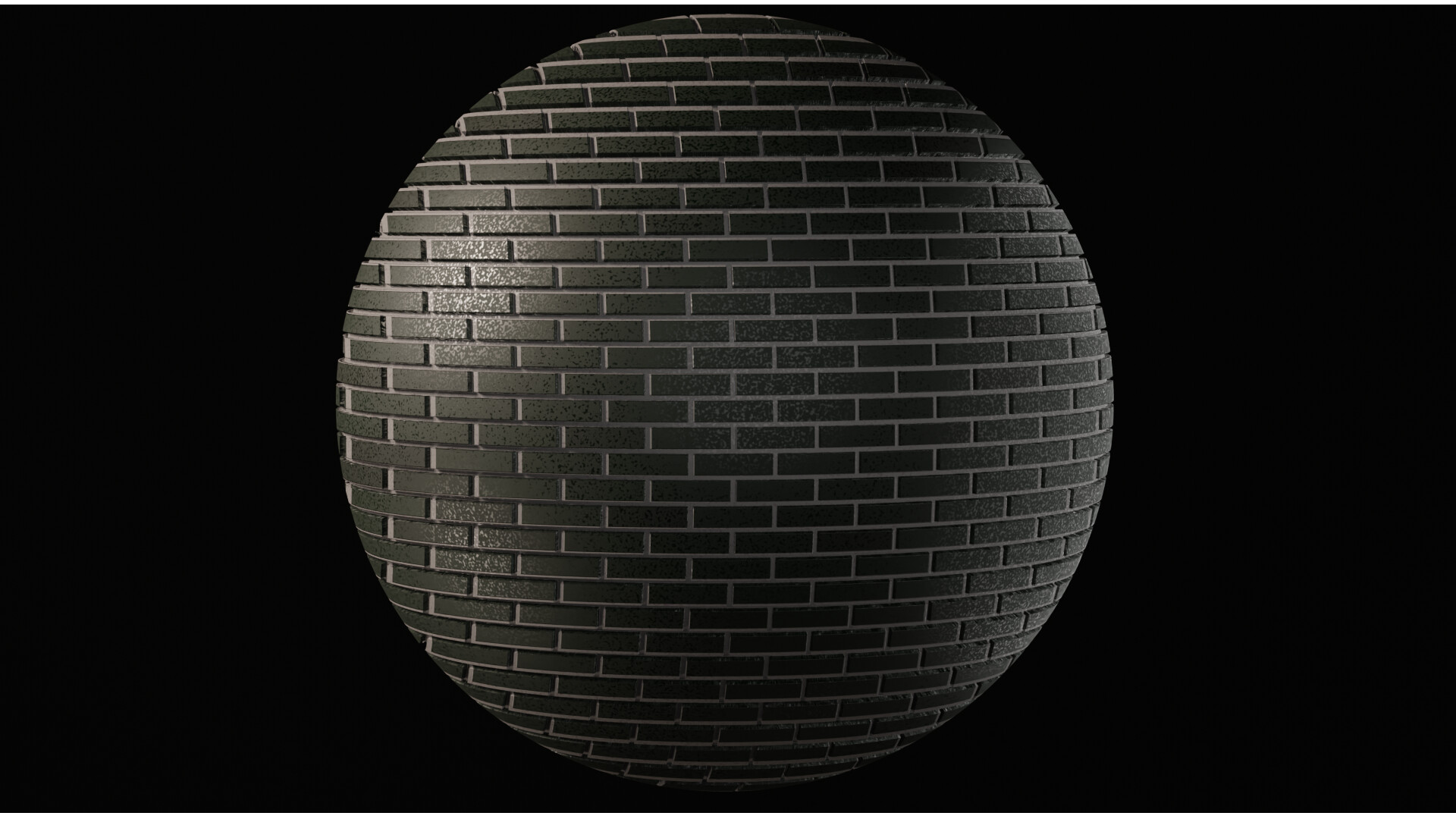 Phil - Procedural green brick texture