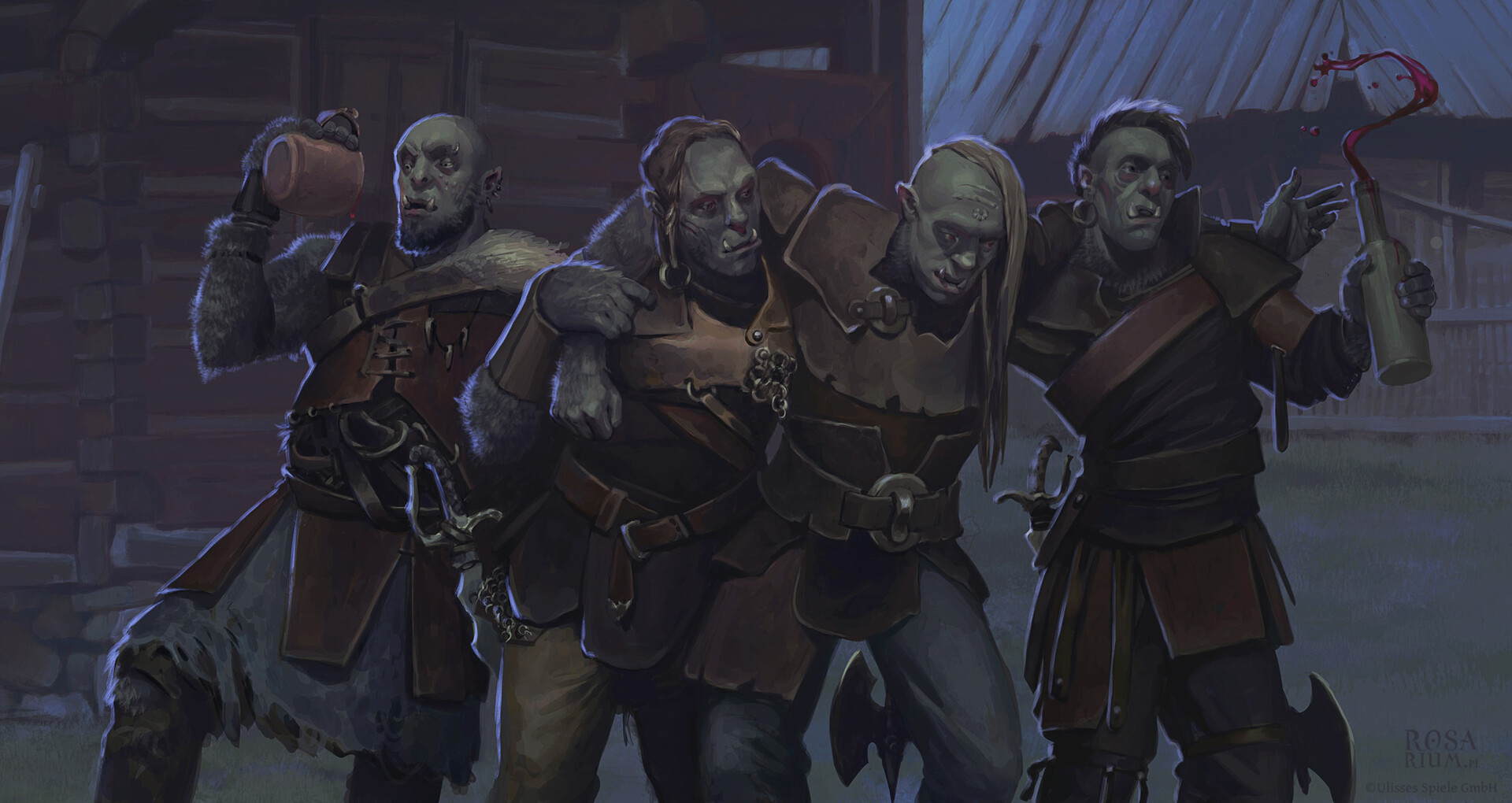 Orcs' Night Out by Dagmara Matuszak : r/ImaginarySliceOfLife