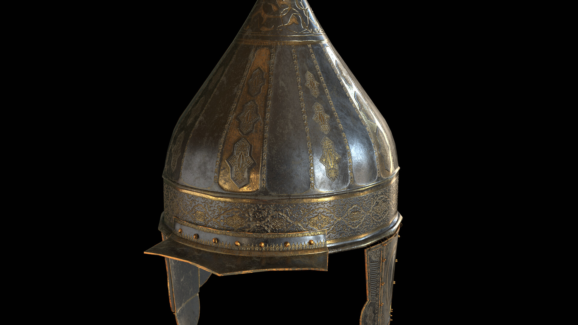 Usar Young - Middle Eastern Persian/Ottoman-style helm