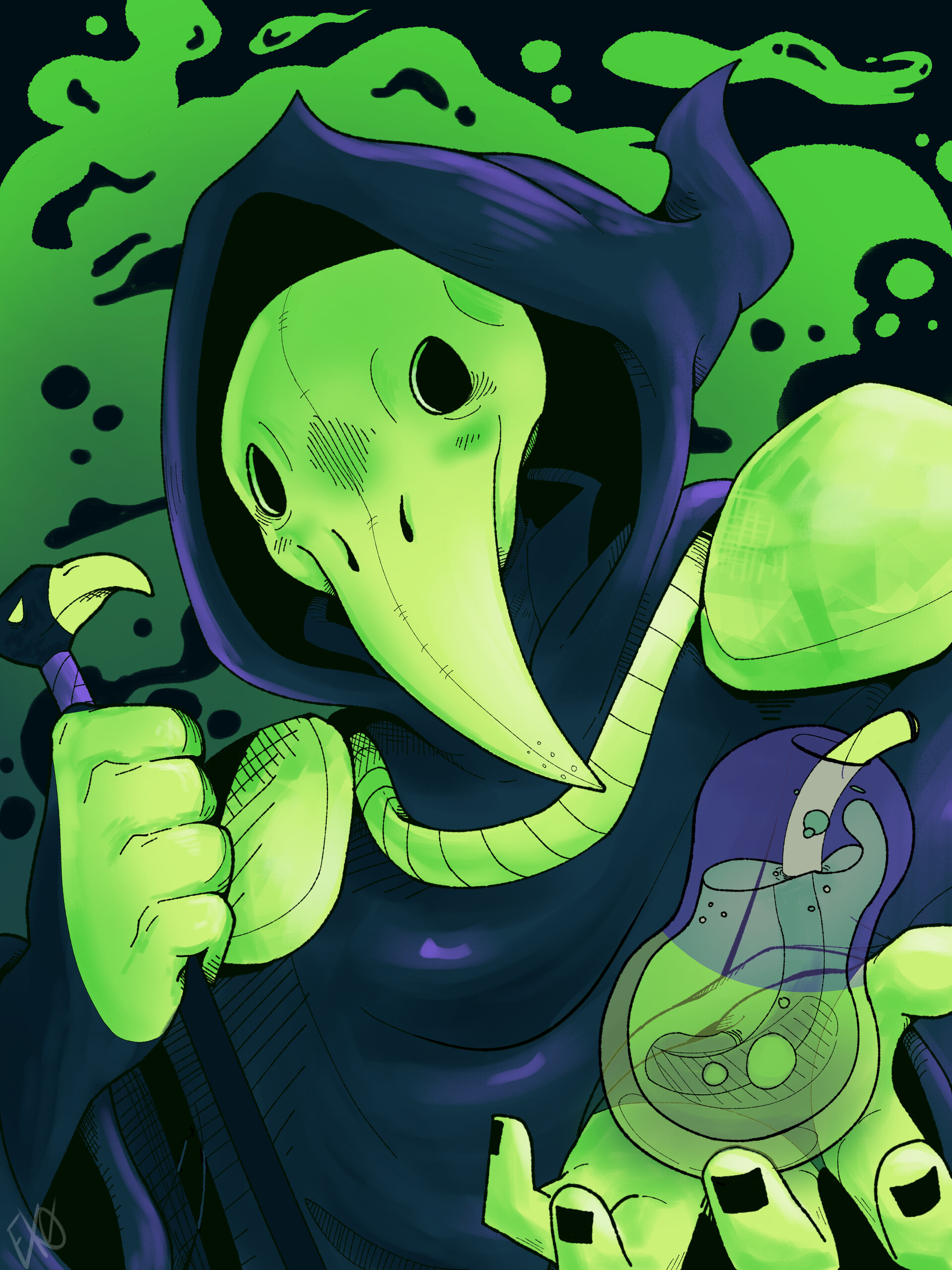 ArtStation - Plague Knight