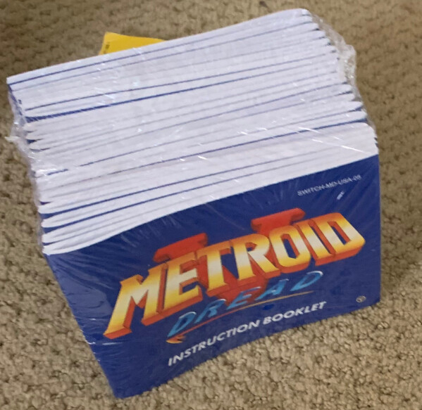 Andrew Day - Metroid Dread Retro Manual