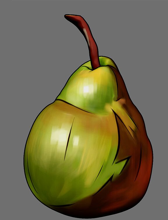 ArtStation - Styled Pear