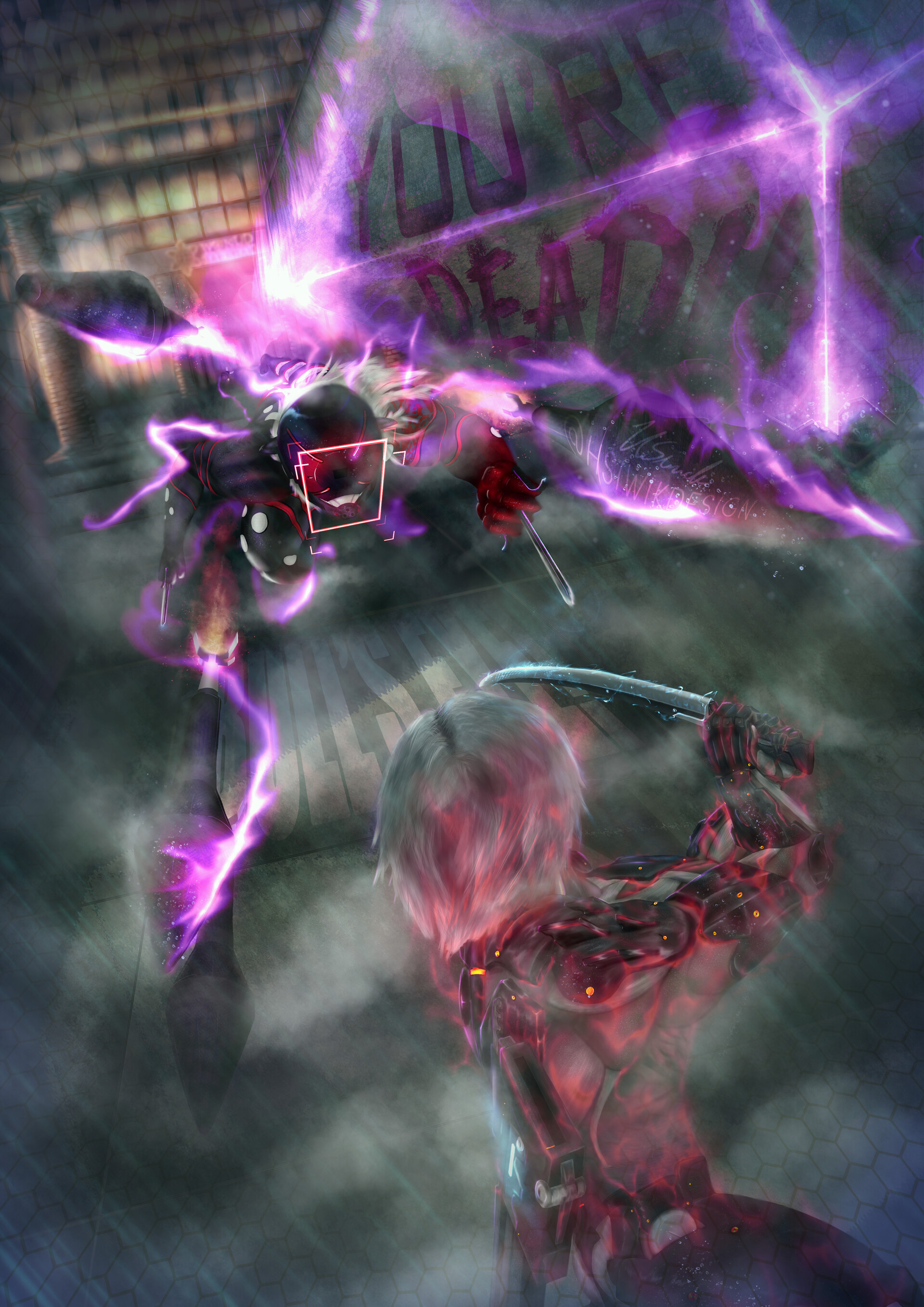 ArtStation - Raiden vs Monsoon