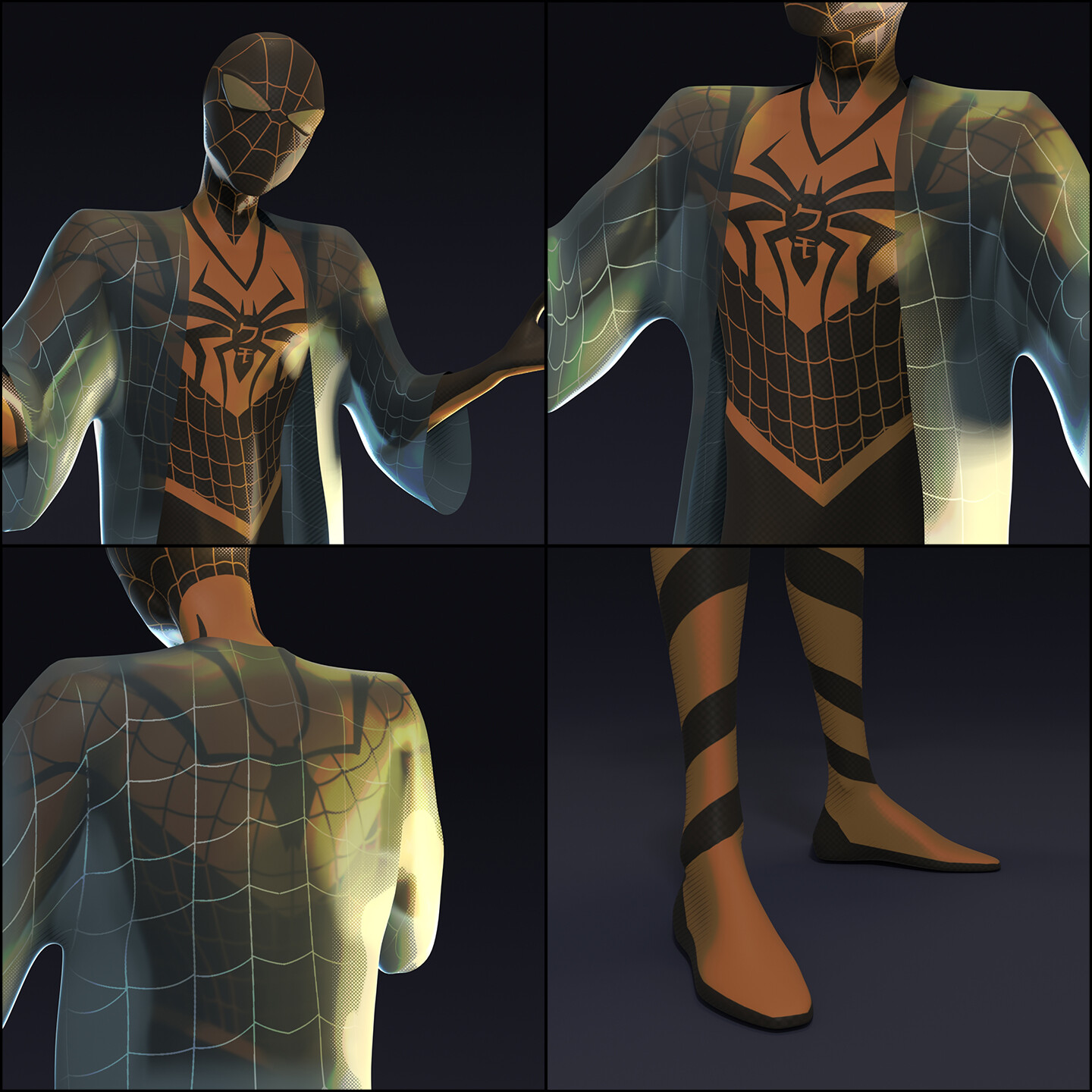 sun spider spiderman