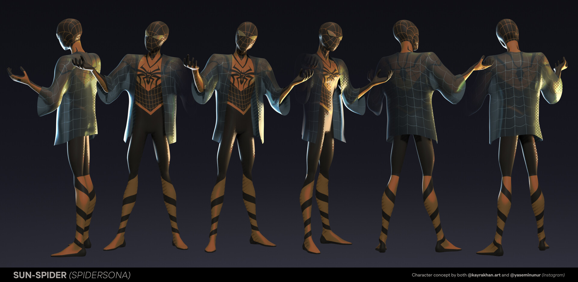 sun spider spiderman