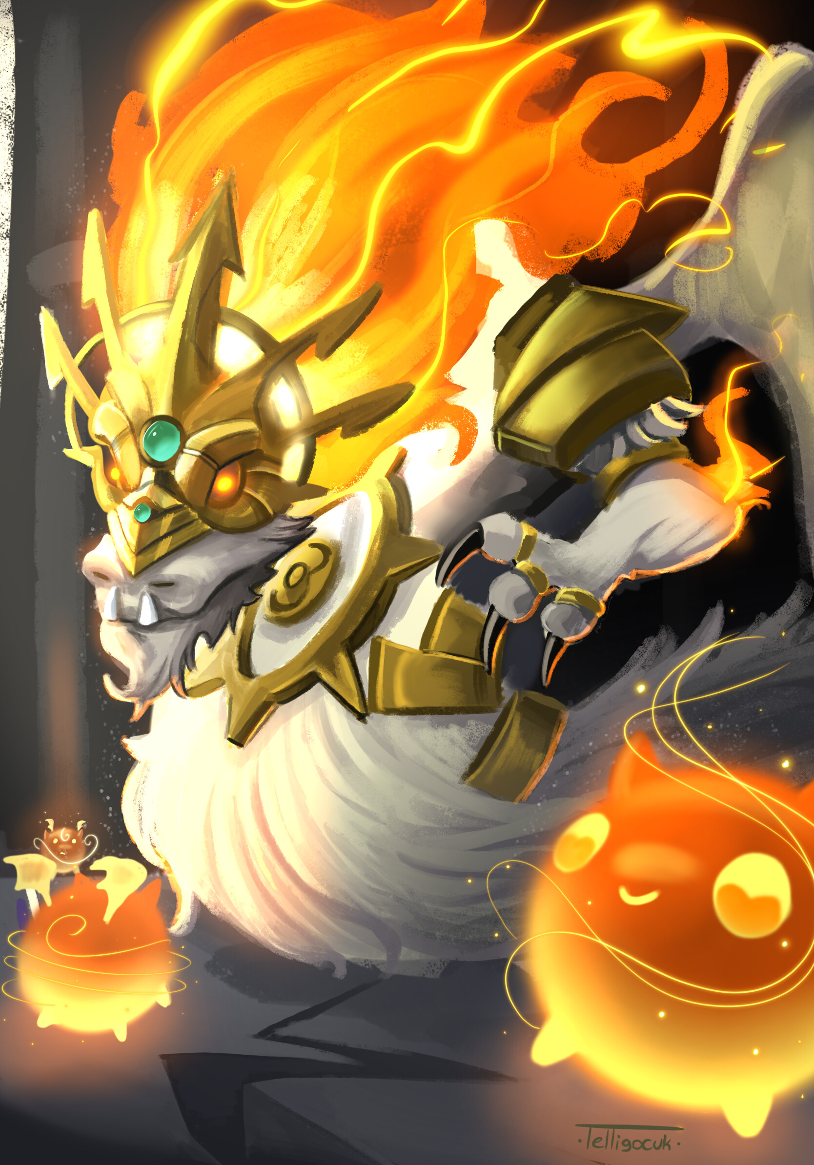 ArtStation - Sun Dragon